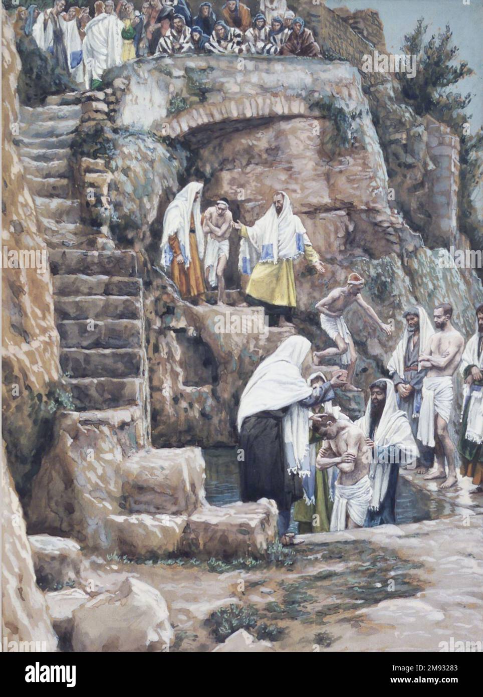 The Disciples of Jesus Baptize (Les disciples de Jésus baptisent) James ...
