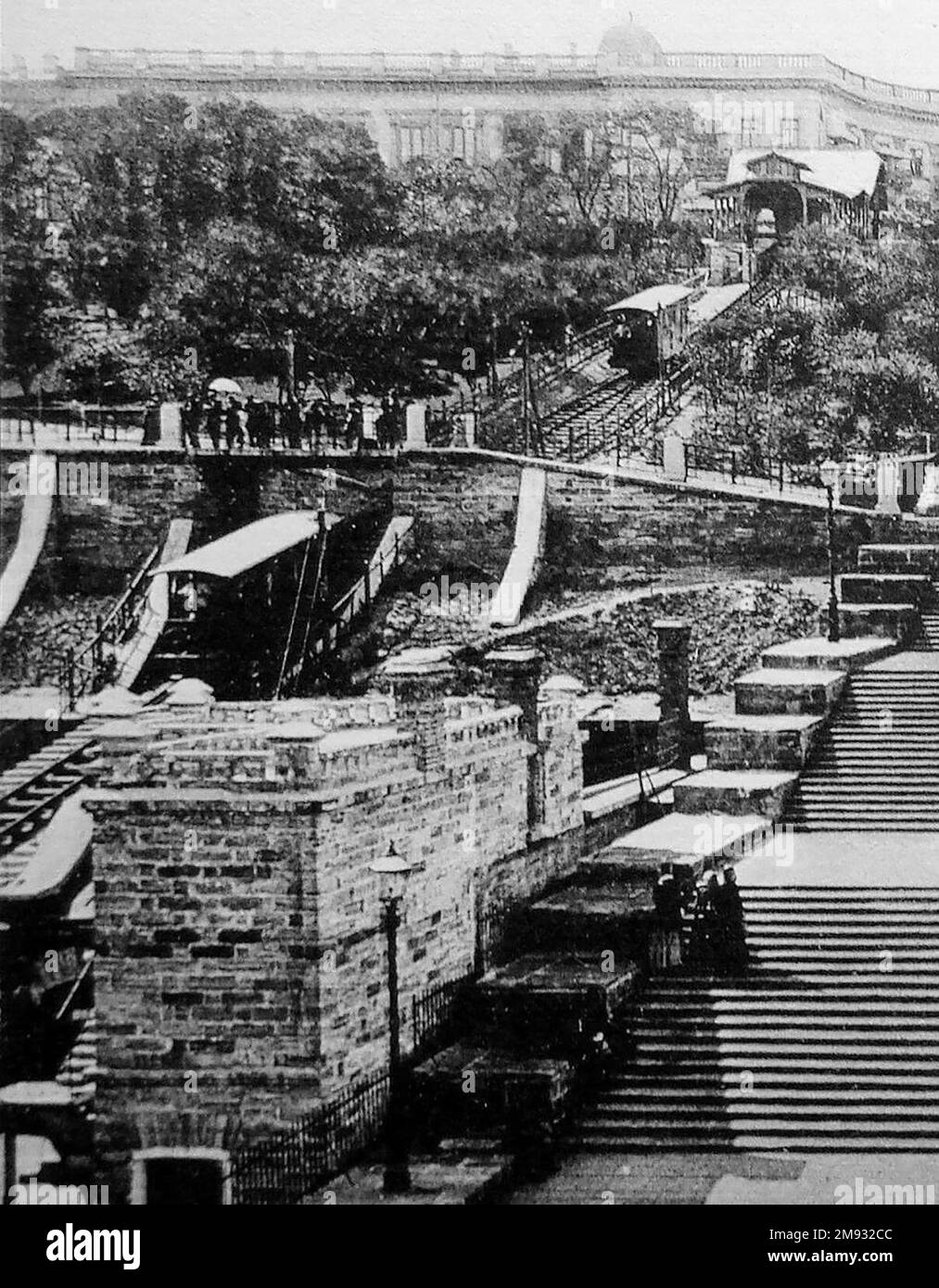 Odessa Funicular in Odessa Ukraine ca. early 1900s Stock Photo - Alamy