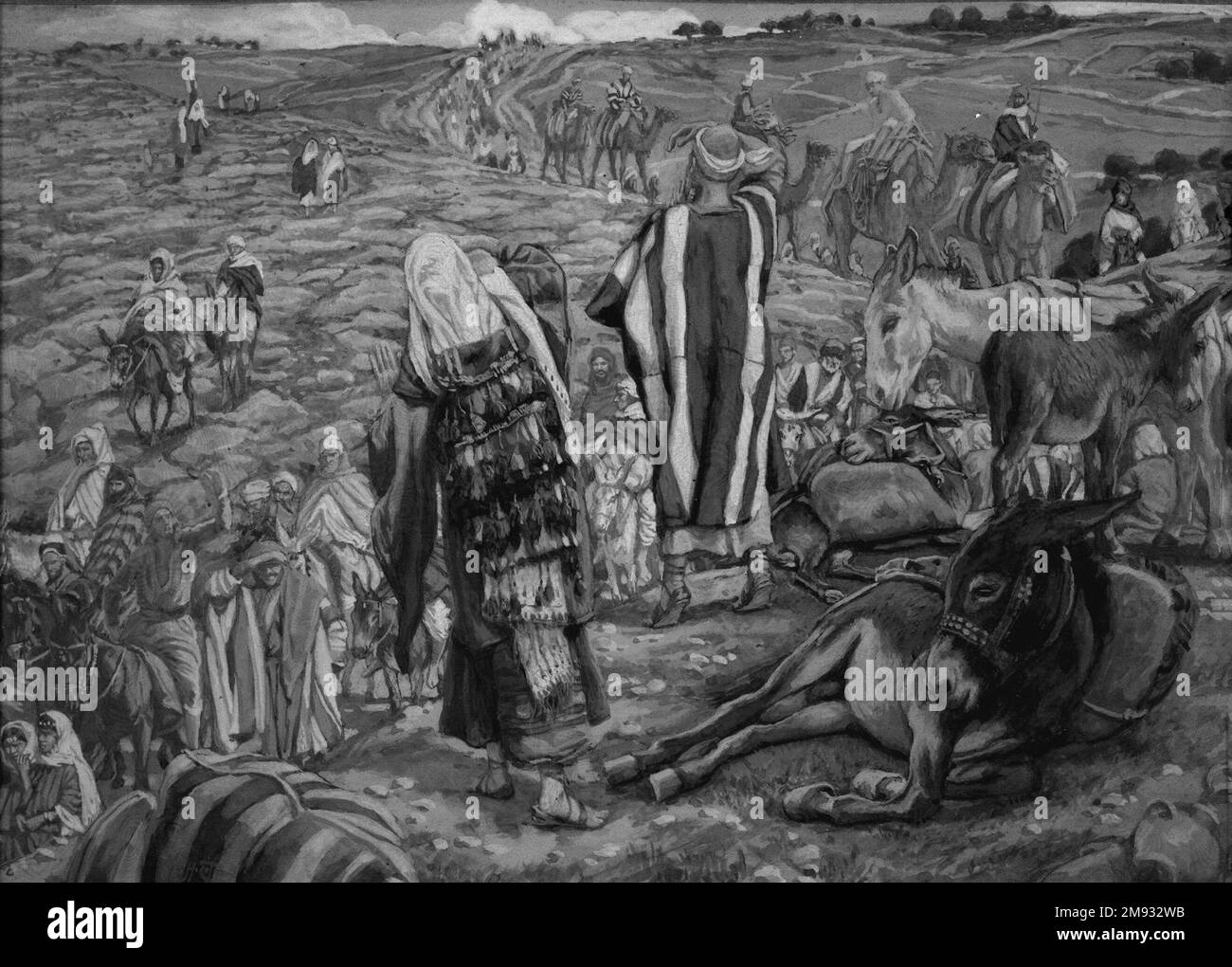 On Return from Jerusalem, It is Noticed that Jesus is Lost (Au retour ...