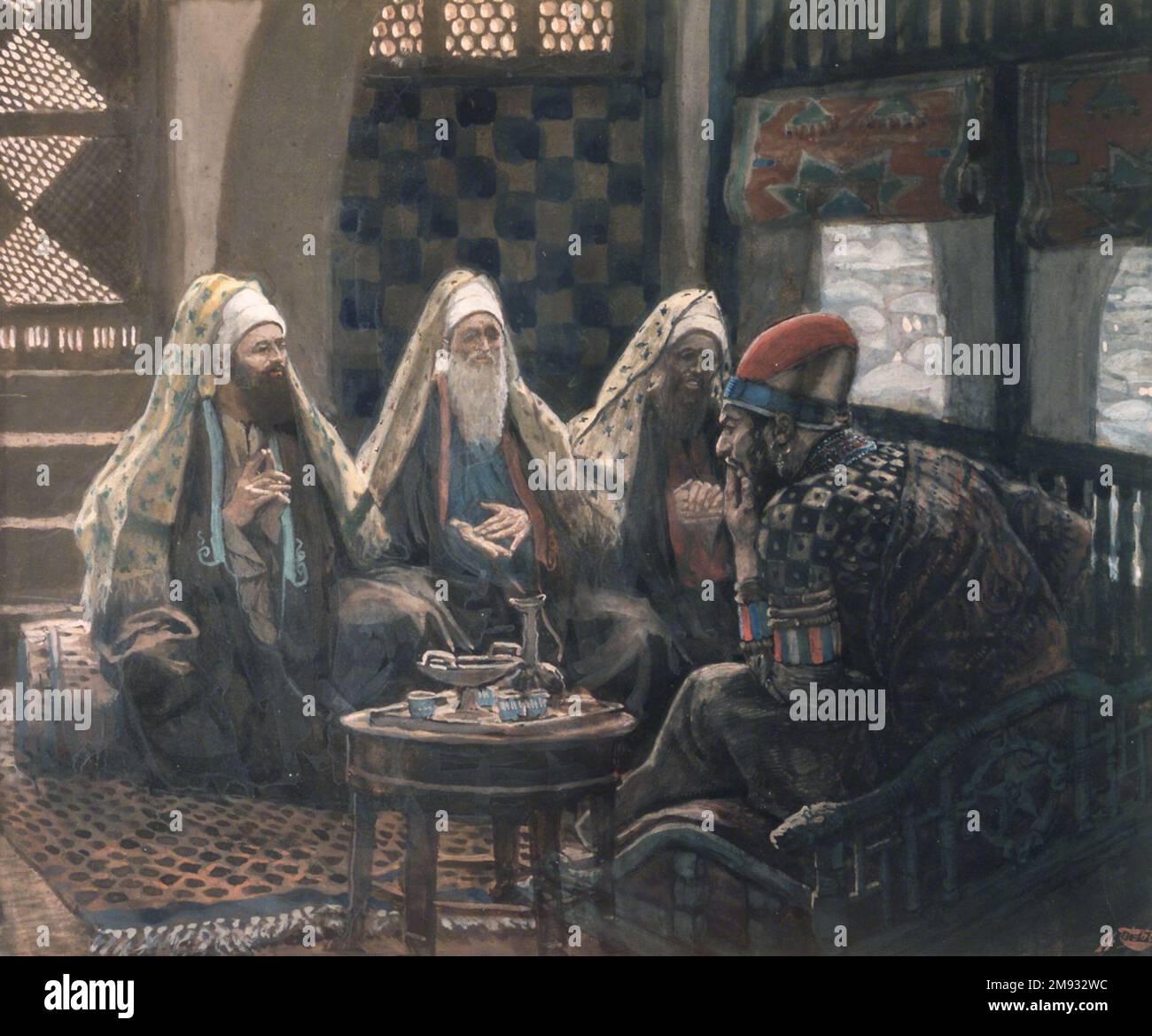 The Magi in the House of Herod (Les rois mages chez Hérode) James ...