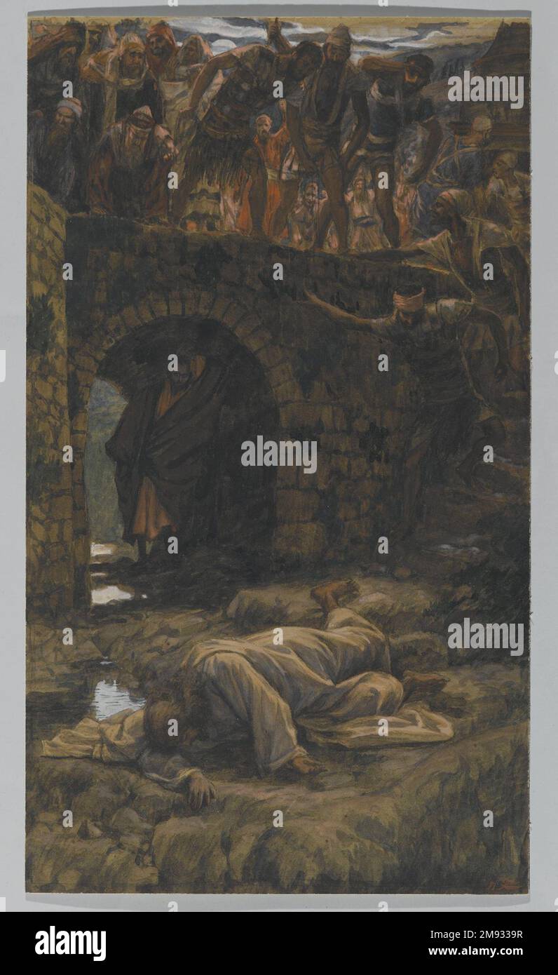 The Bridge of Kedron (Le pont de Cédron) James Tissot (French, 1836 ...