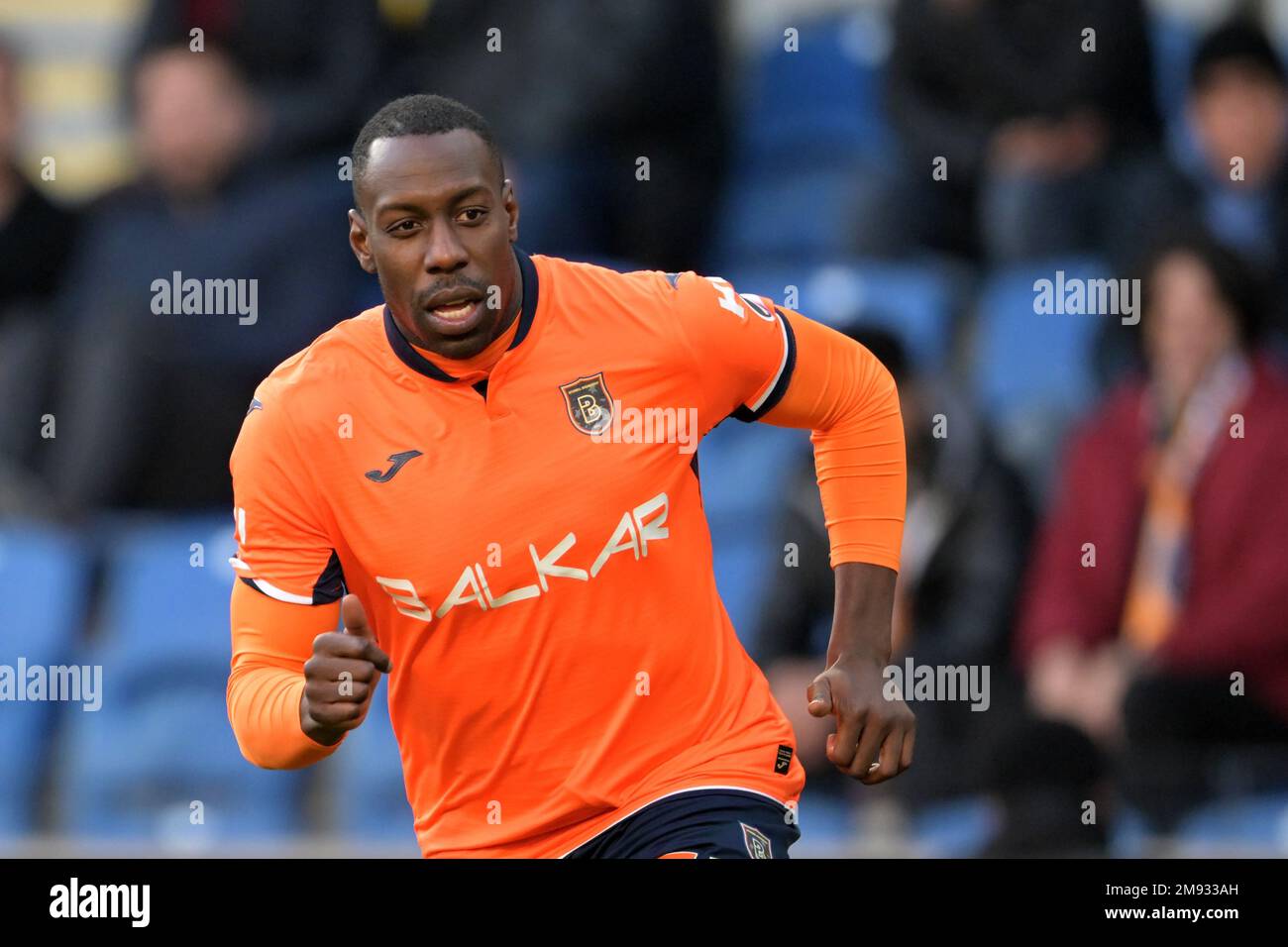 ISTANBUL - Stefano Okaka of Medipol Basaksehir during the Turkish Super ...