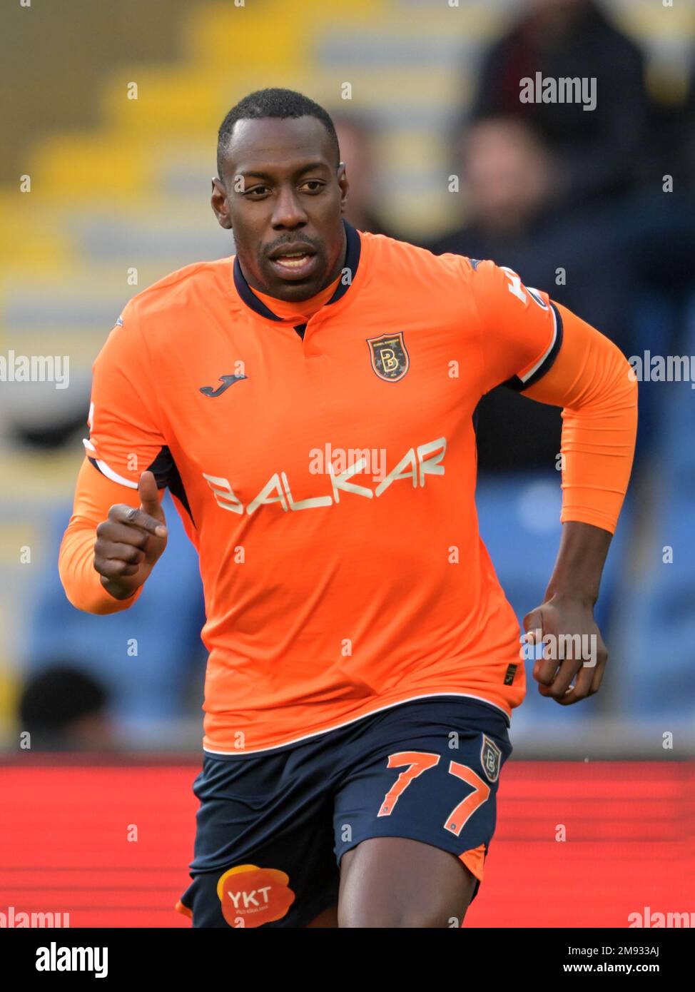 ISTANBUL - Stefano Okaka of Medipol Basaksehir during the Turkish Super ...