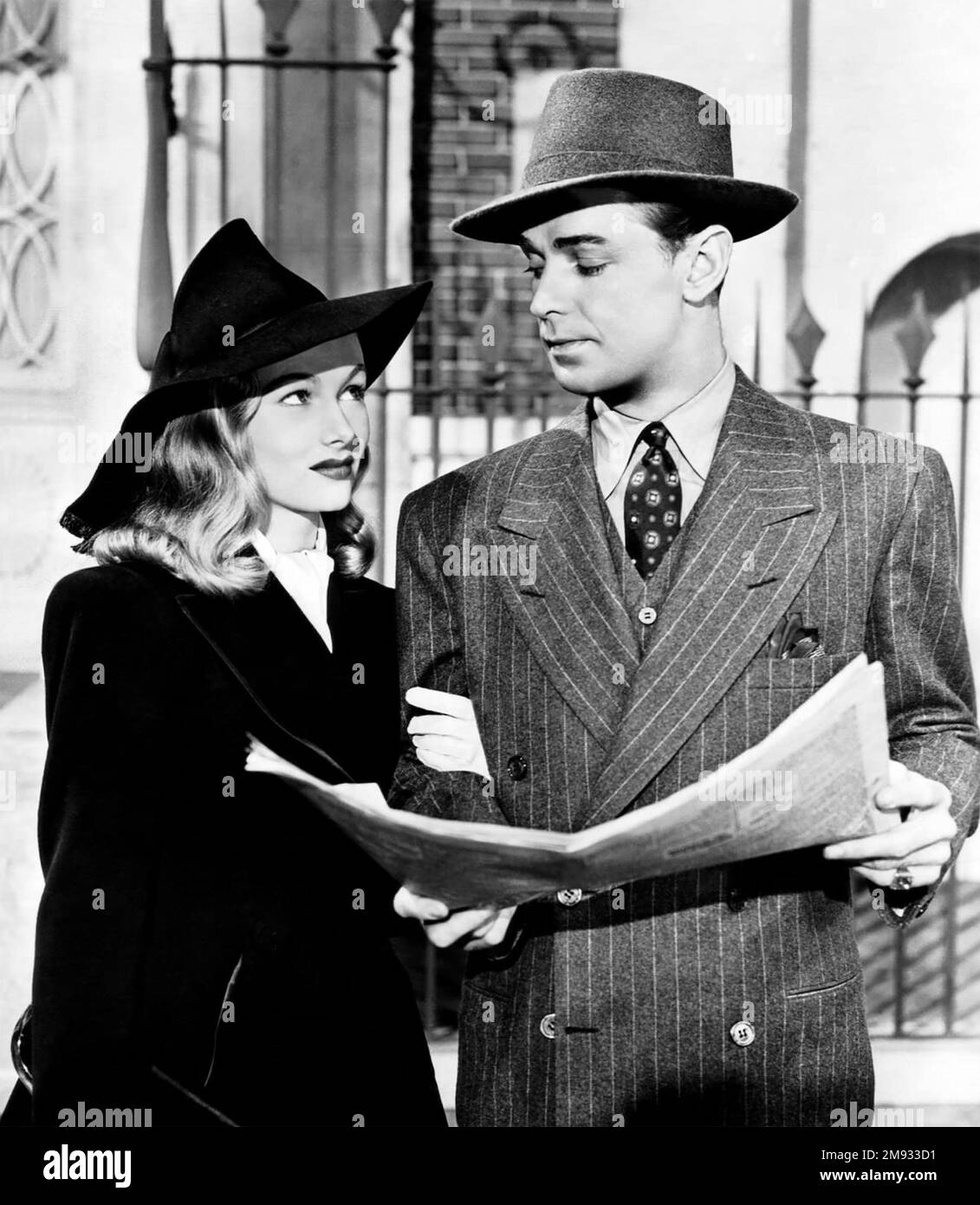 The Glass Key 1942 Paramount Pictures Film With Veronica Lake And Alan