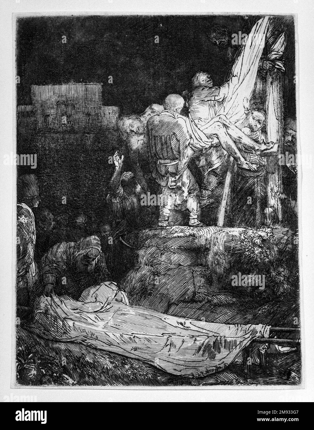 The Descent from the Cross by Torchlight Rembrandt Harmensz. van Rijn ...