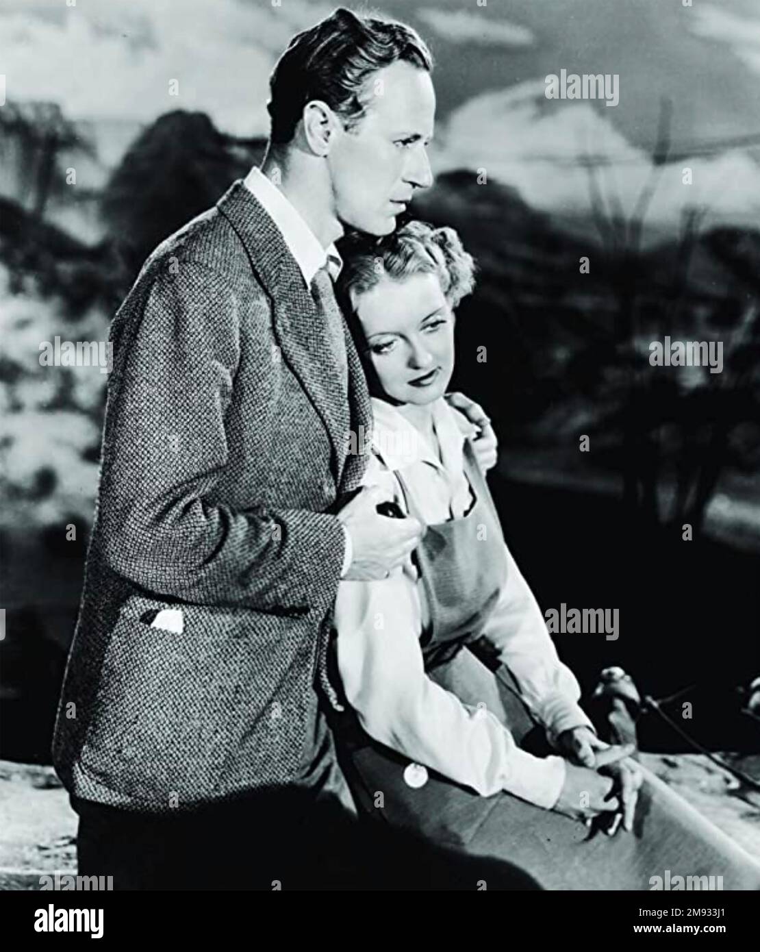THE PETRIFIED FOREST 1936 Warner Bros. film with Bette Davis and Leslie Howard Stock Photo - Alamy