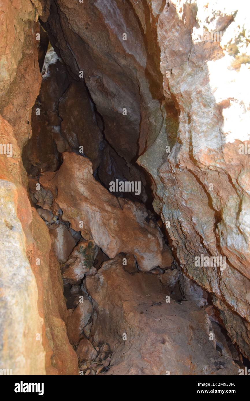 Yiftah fissures nature reserve hi-res stock photography and images - Alamy