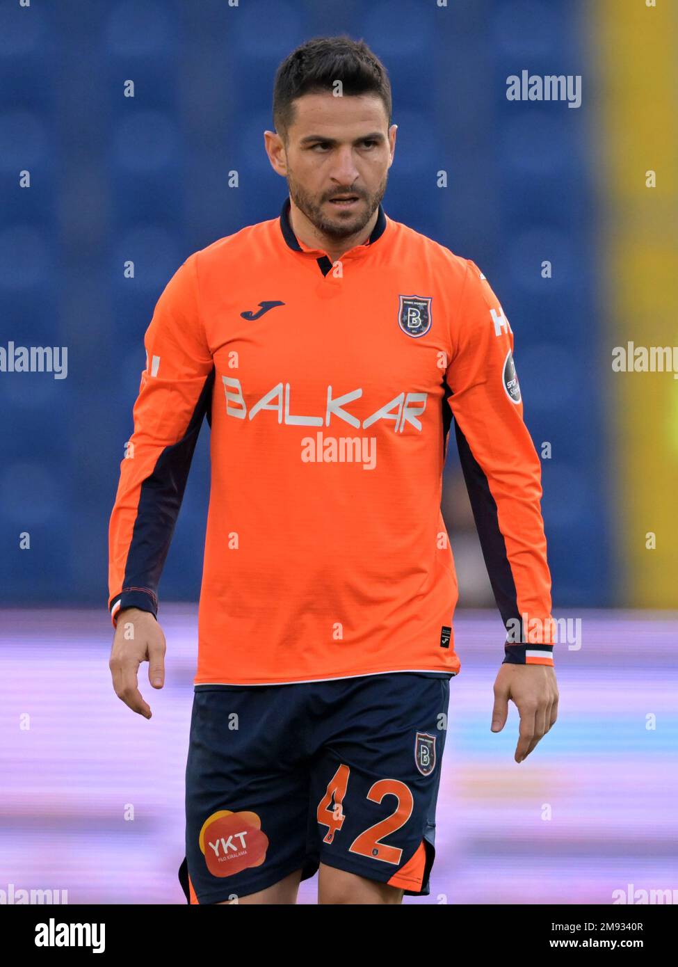 ISTANBUL - Omer Ali Sahiner of Medipol Basaksehir during the Turkish ...