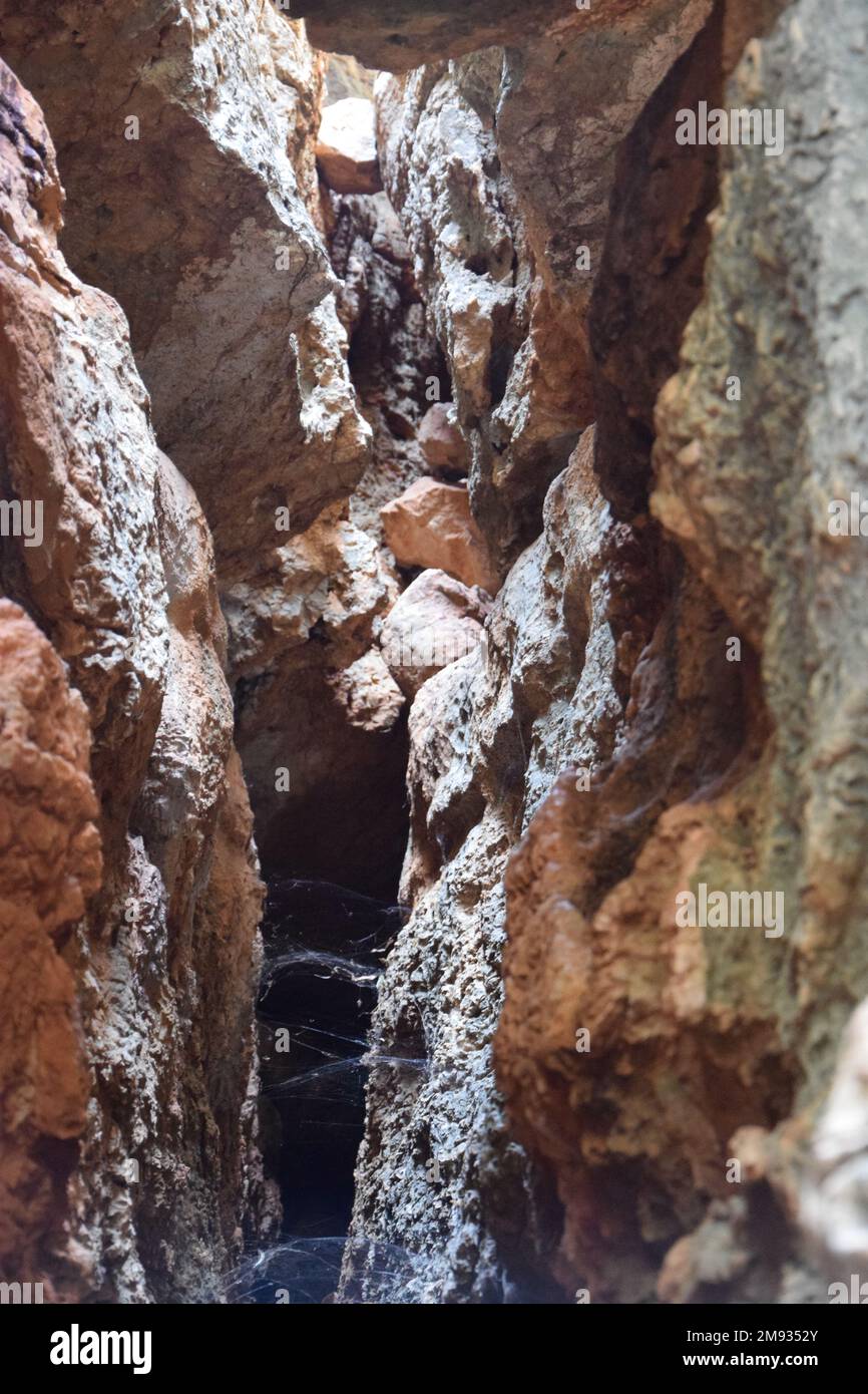 Yiftah Fissures Nature Reserve in Israel Stock Photo - Alamy