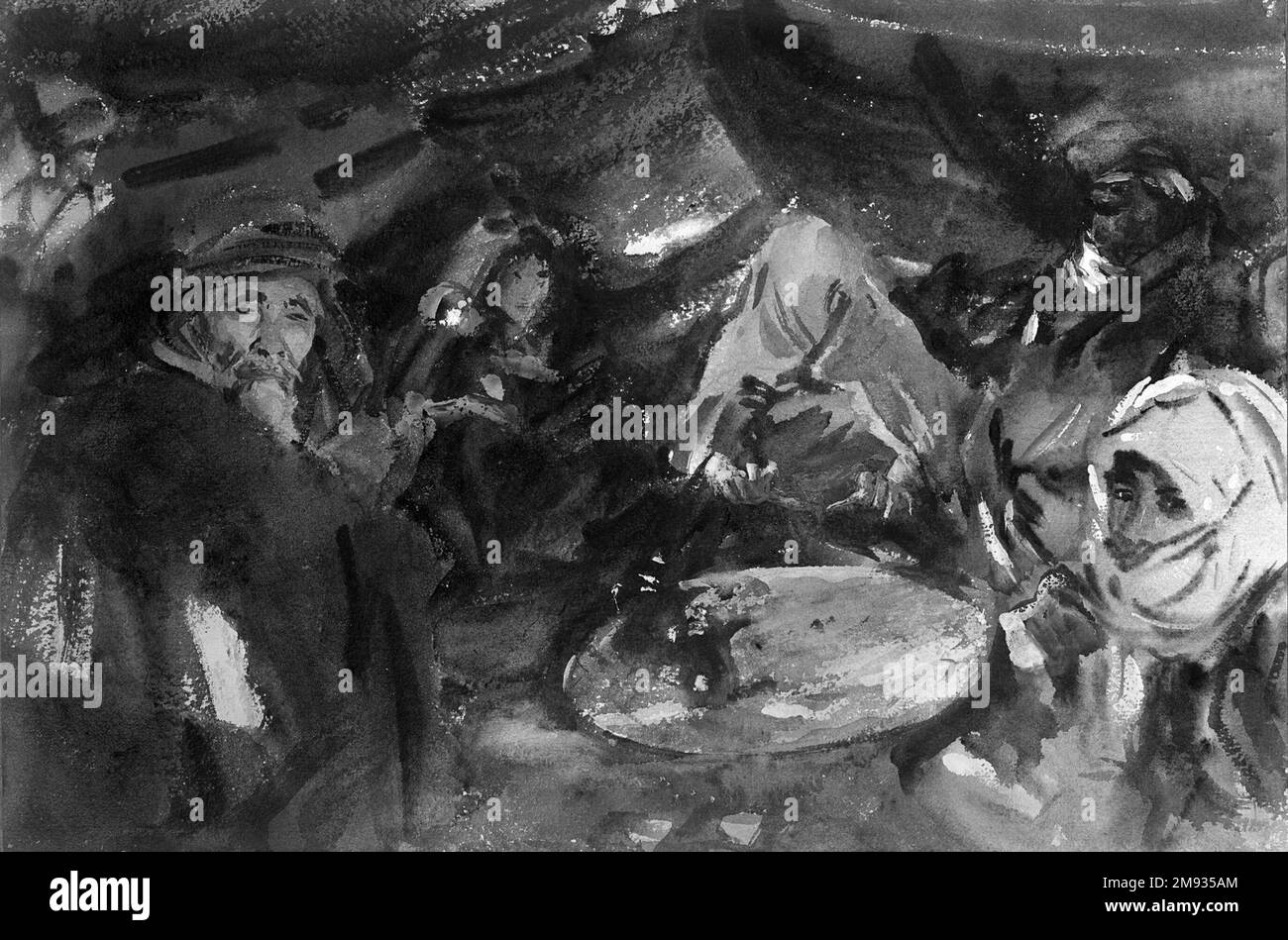 Arab Gypsies in a Tent John Singer Sargent (American, born Italy, 1856 ...