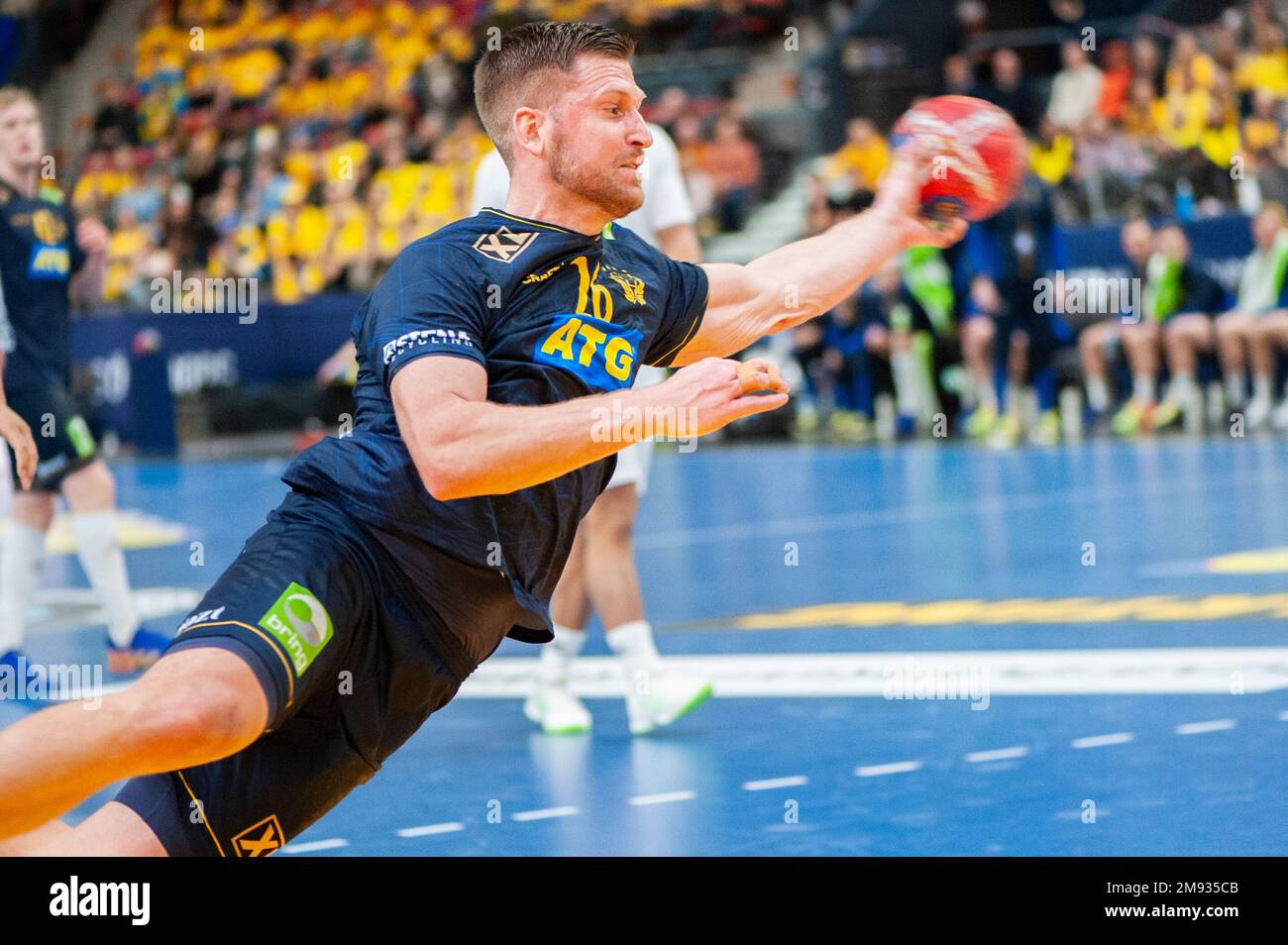 Swedish handballteam hi-res stock photography and images - Alamy