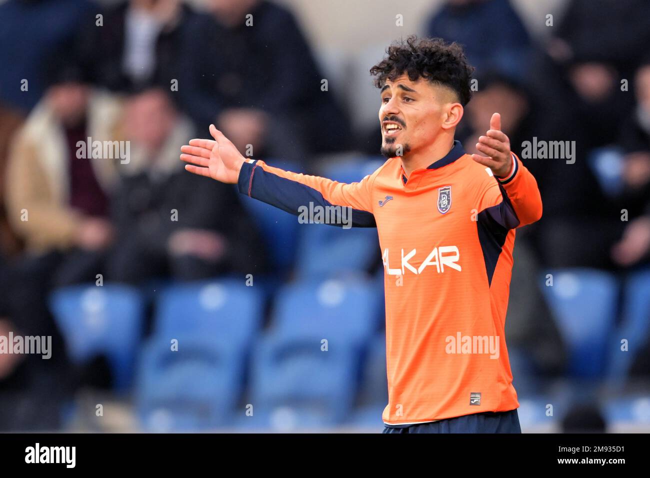 ISTANBUL - Serdar Gurler of Medipol Basaksehir during the Turkish Super ...