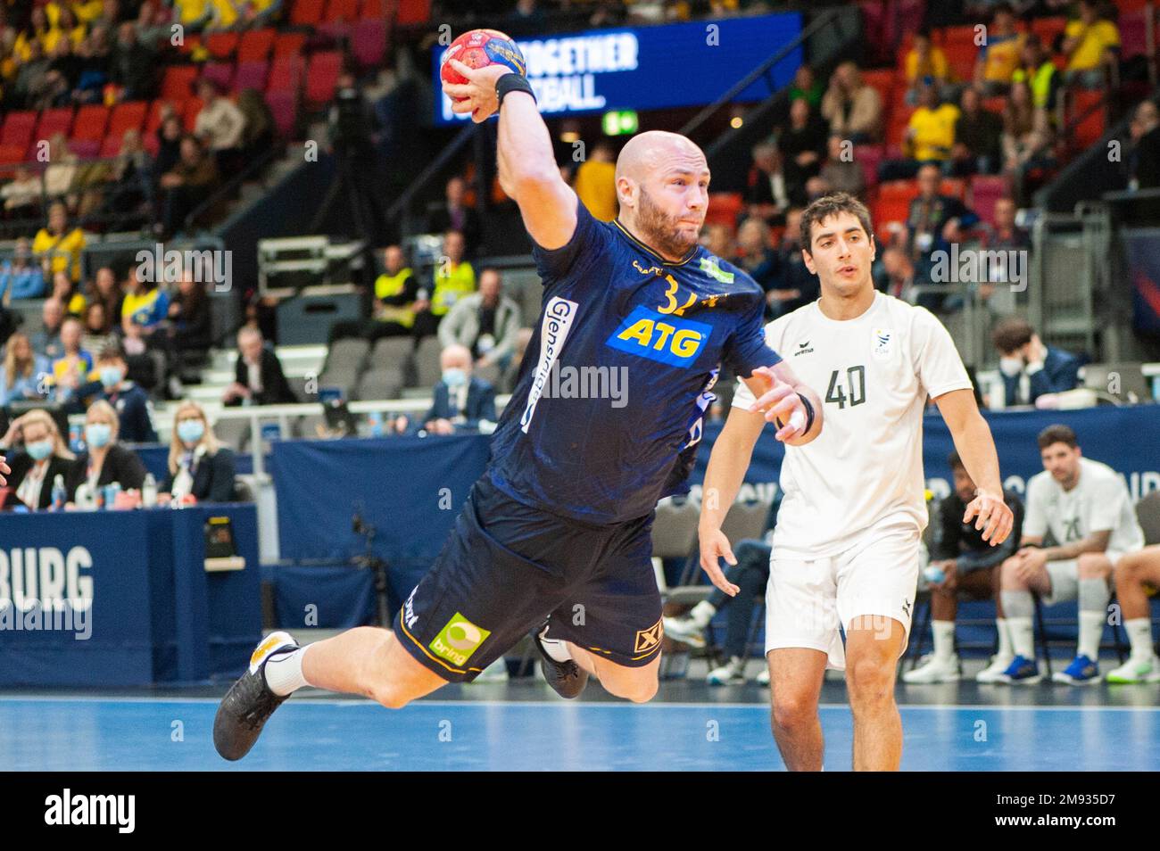 Swedish handballteam hi-res stock photography and images - Alamy