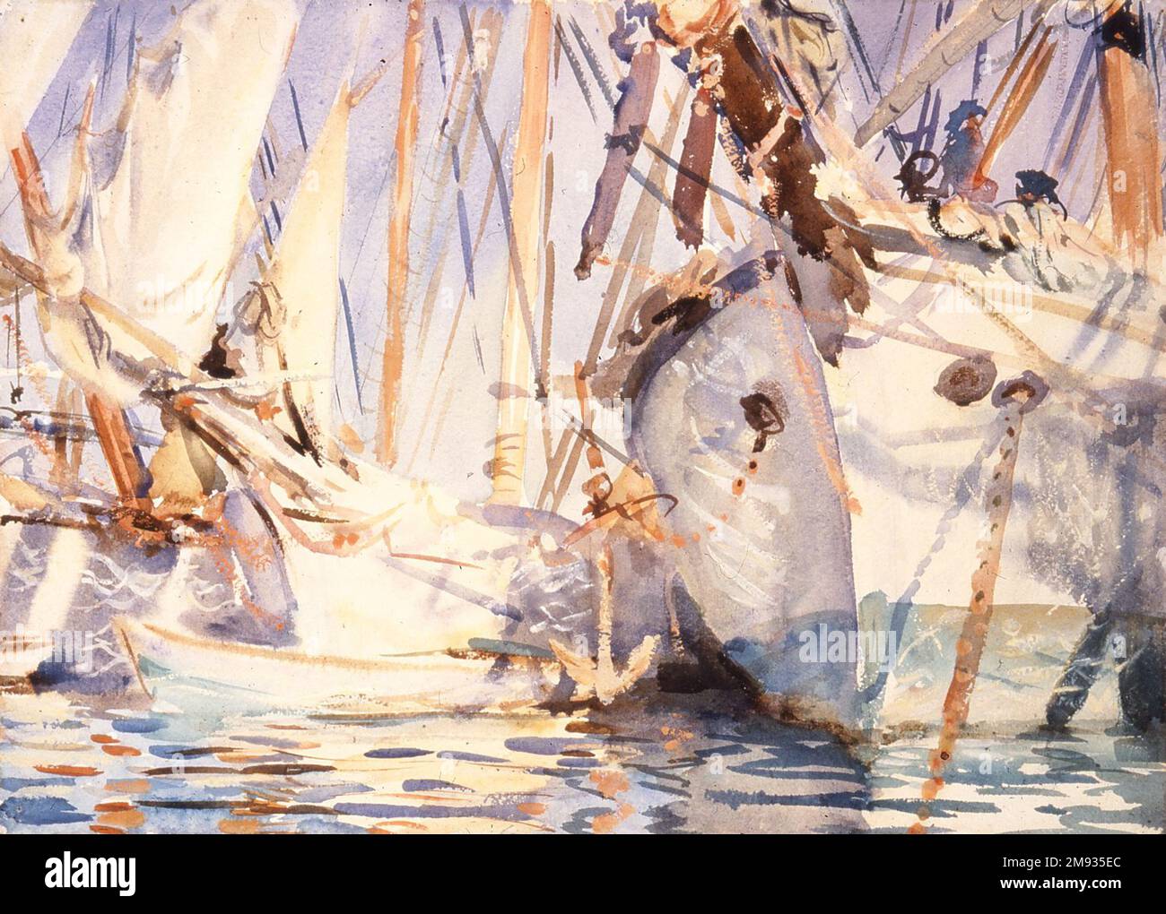 John singer sargent boat hi-res stock photography and images - Alamy