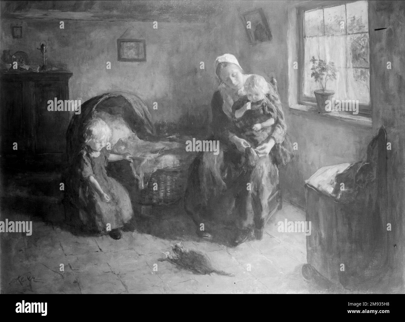 Dutch Interior Jacob Simon Hendrik Kever (Dutch, 1854-1922). Dutch ...