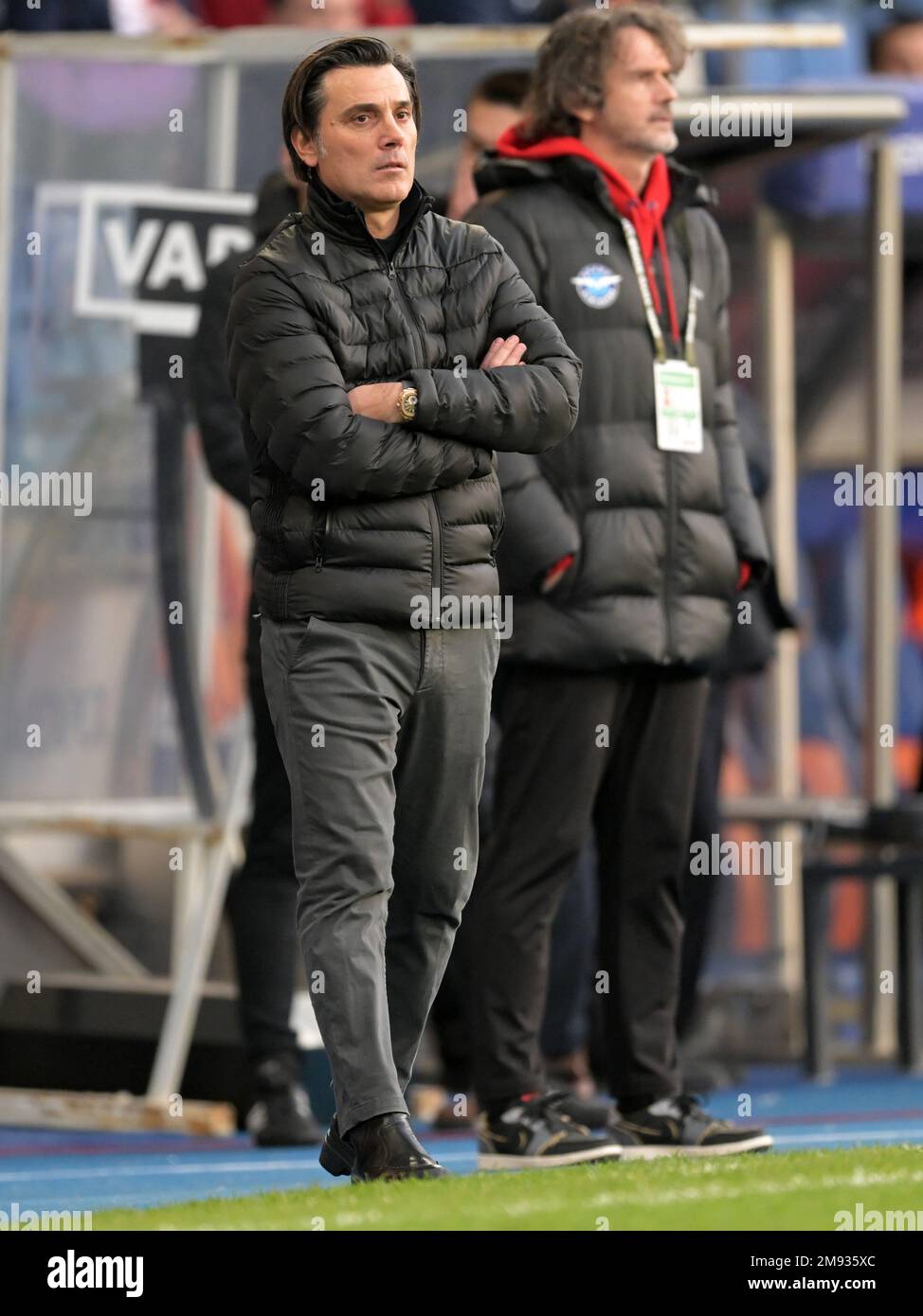ISTANBUL - Adana Demirspor AS trainer coach Vicenzo Montella during the ...