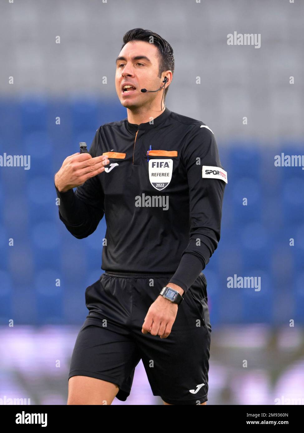 ISTANBUL - Referee Arda Kardesler during the Turkish Super Lig match ...