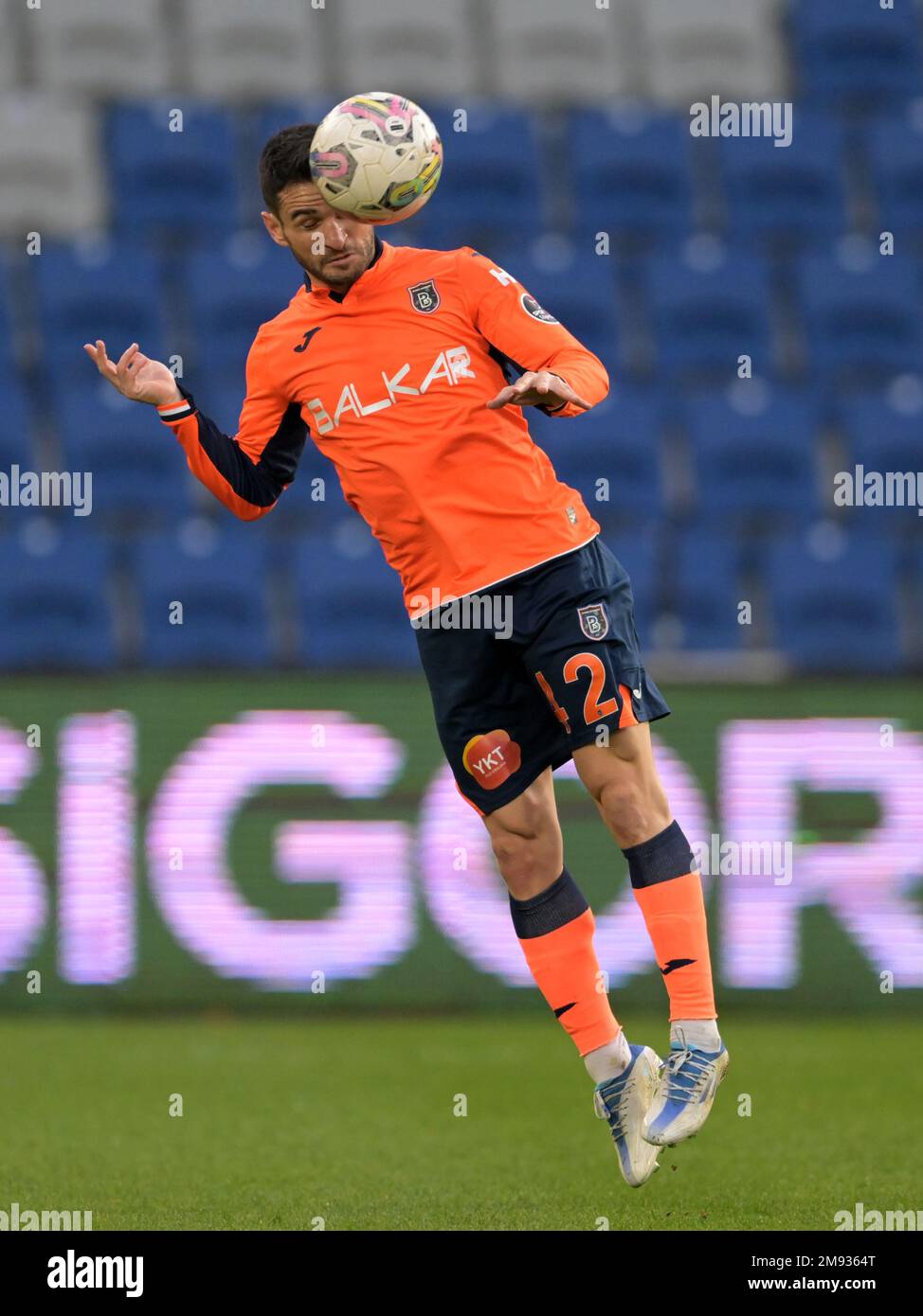 ISTANBUL - Omer Ali Sahiner of Medipol Basaksehir during the Turkish ...