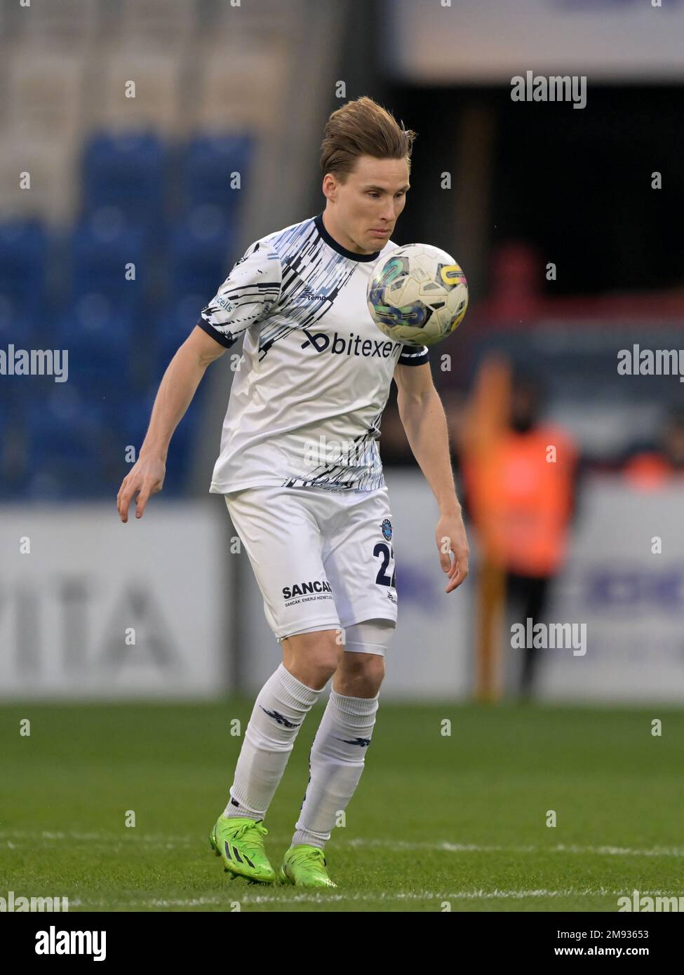 ISTANBUL - Jonas Svensson of Adana Demirspor AS during the Turkish ...