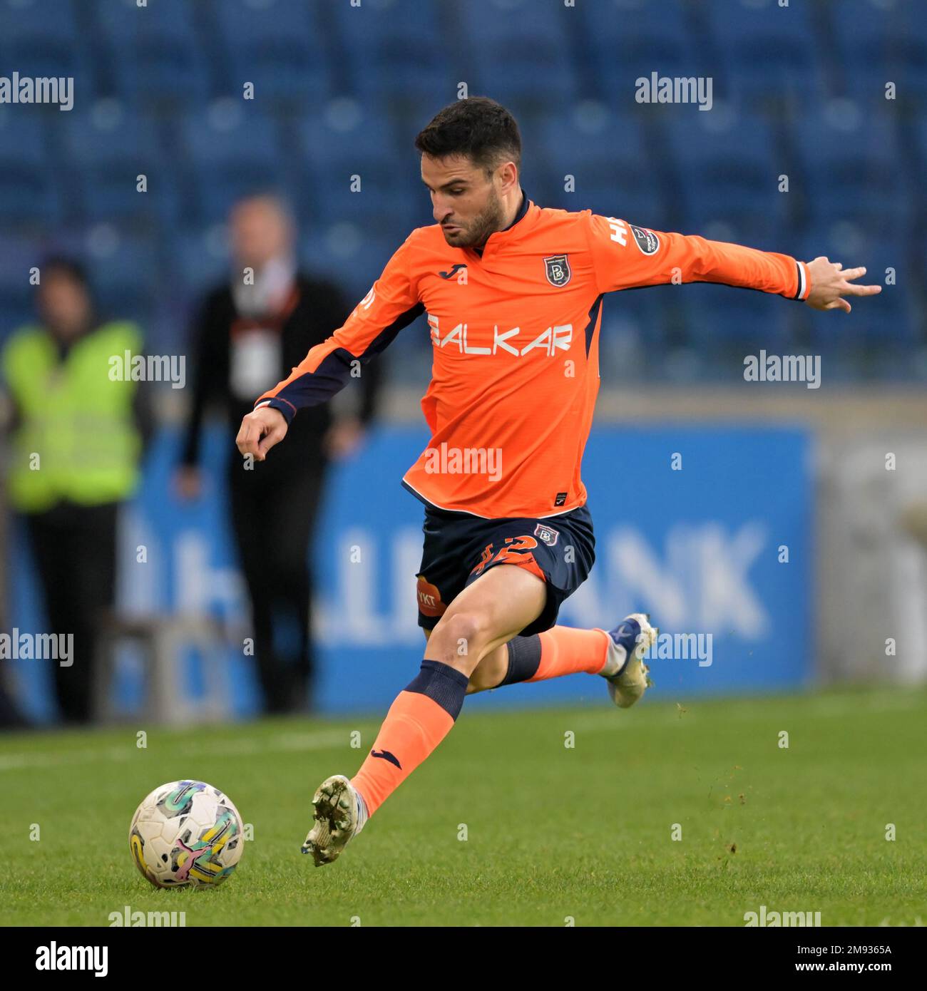 ISTANBUL - Omer Ali Sahiner of Medipol Basaksehir during the Turkish ...