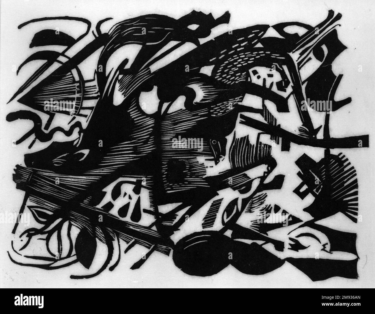 Birth of the Wolf (Geburt der Wölfe) Franz Marc (German, 1880-1916 ...