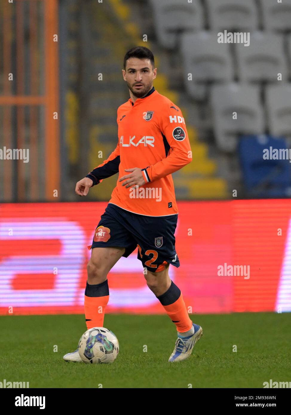 ISTANBUL - Omer Ali Sahiner of Medipol Basaksehir during the Turkish ...