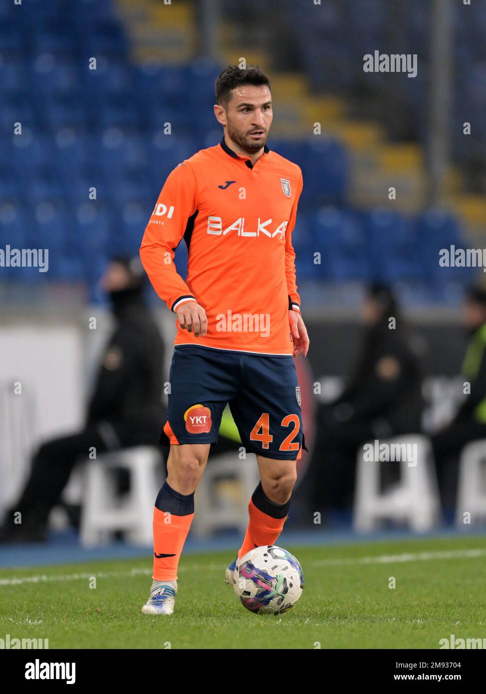 ISTANBUL - Omer Ali Sahiner of Medipol Basaksehir during the Turkish ...