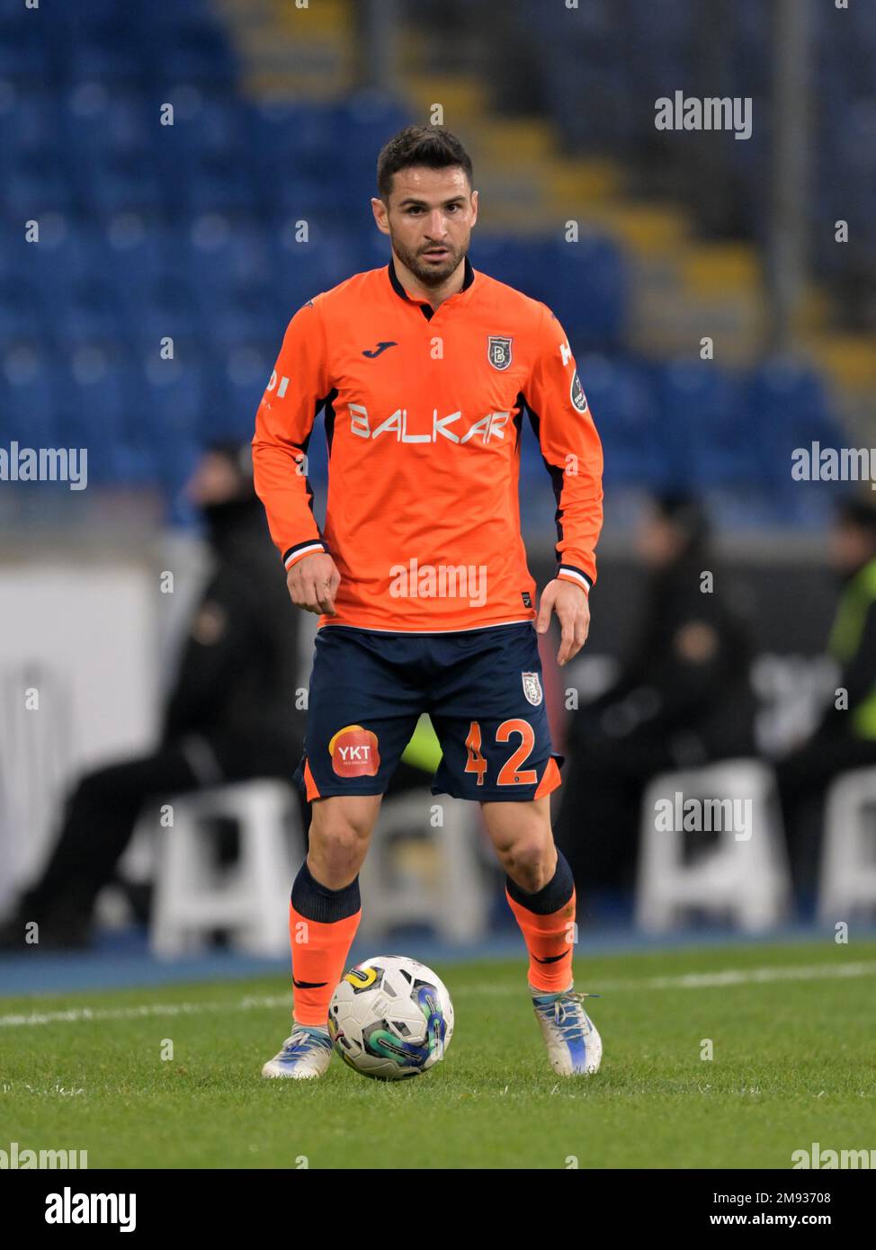 ISTANBUL - Omer Ali Sahiner of Medipol Basaksehir during the Turkish ...