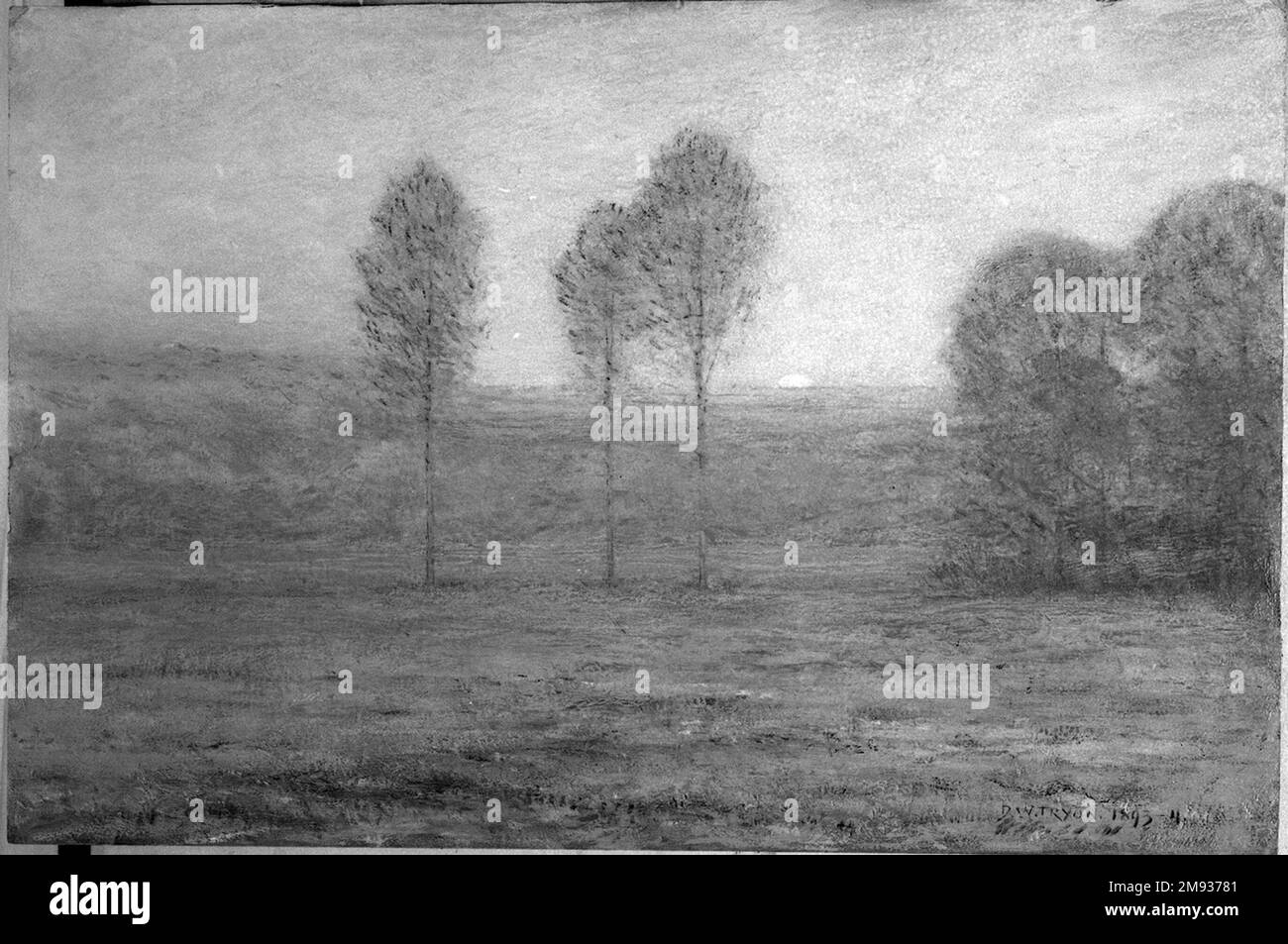 Twilight Dwight William Tryon (American, 1849-1925). Twilight, 1893 ...