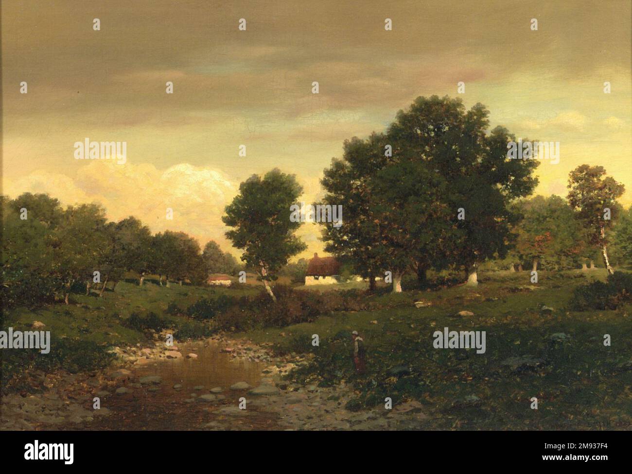 Landscape Henry Pember Smith (American, 1854-1907). Landscape, 1882 ...