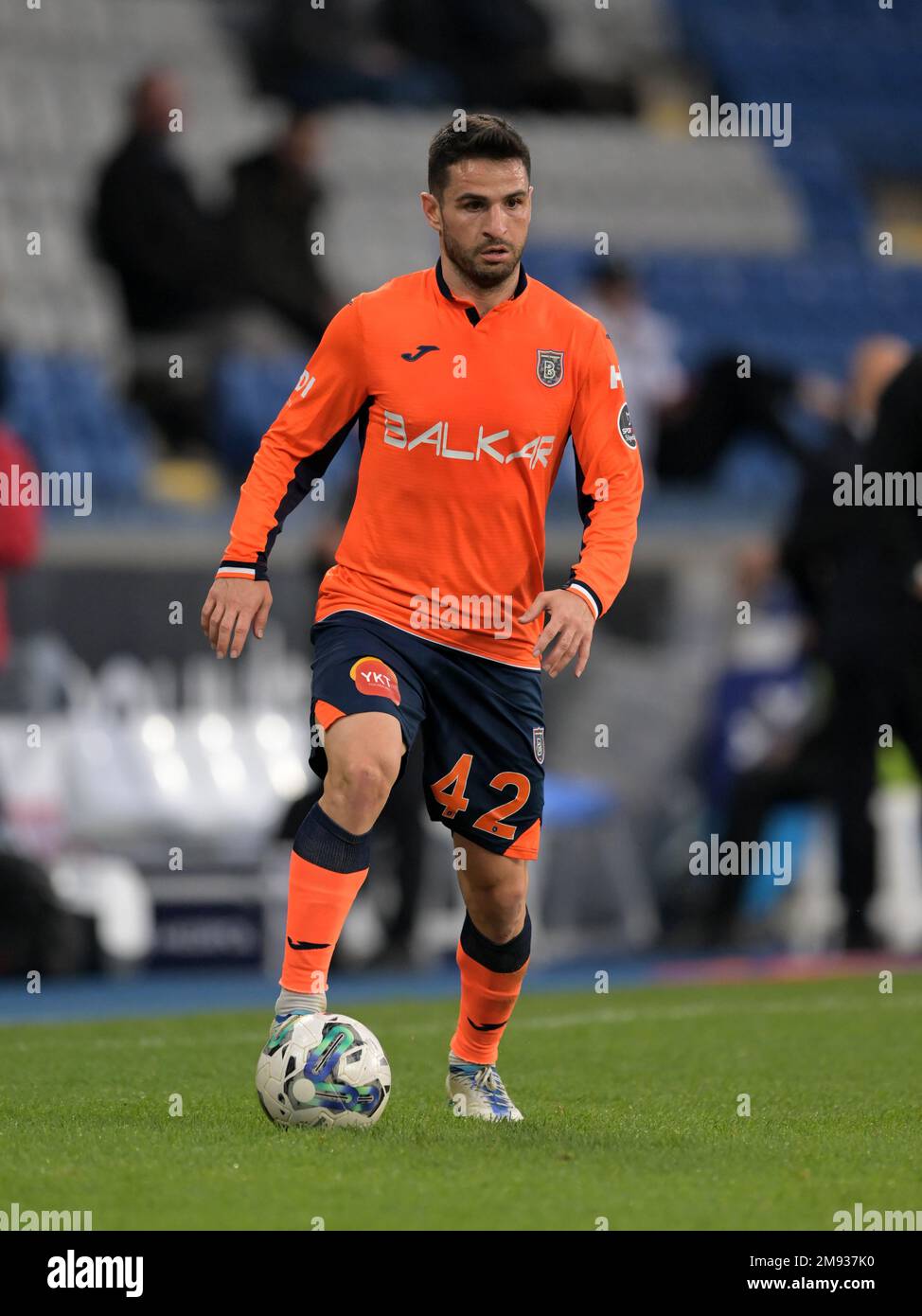 ISTANBUL - Omer Ali Sahiner of Medipol Basaksehir during the Turkish ...
