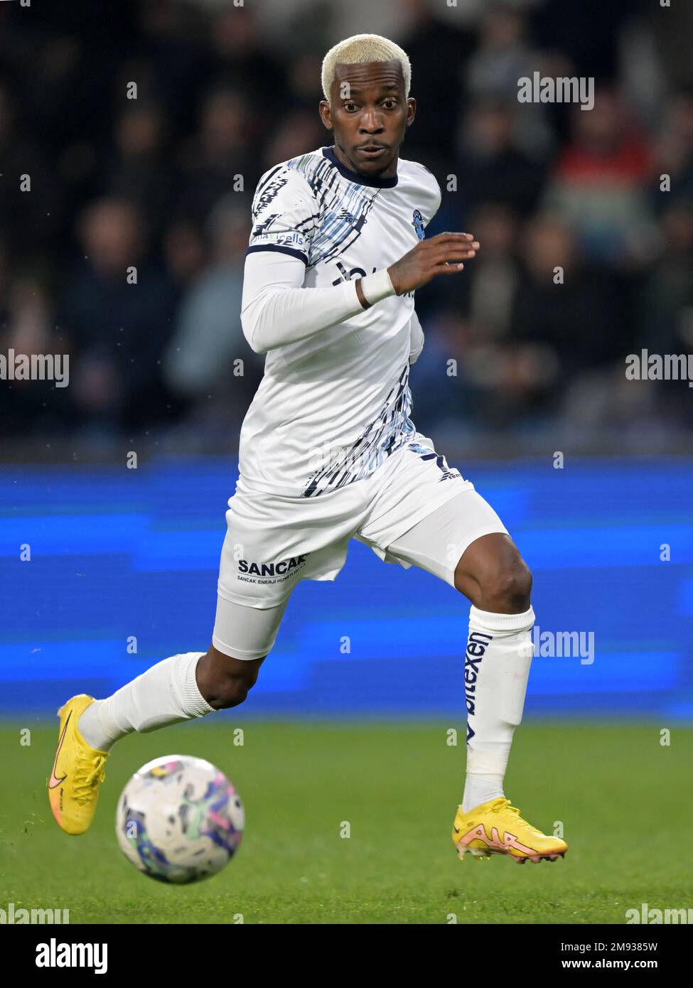 ISTANBUL - Henry Onyekuru of Adana Demirspor AS during the Turkish ...