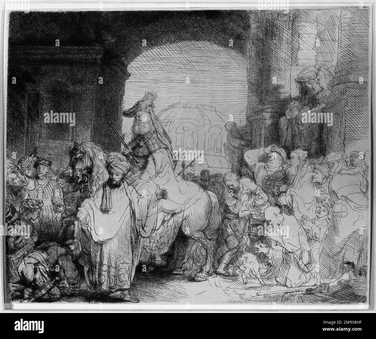 The Triumph of Mordecai Rembrandt Harmensz. van Rijn (Dutch, 1606-1669 ...