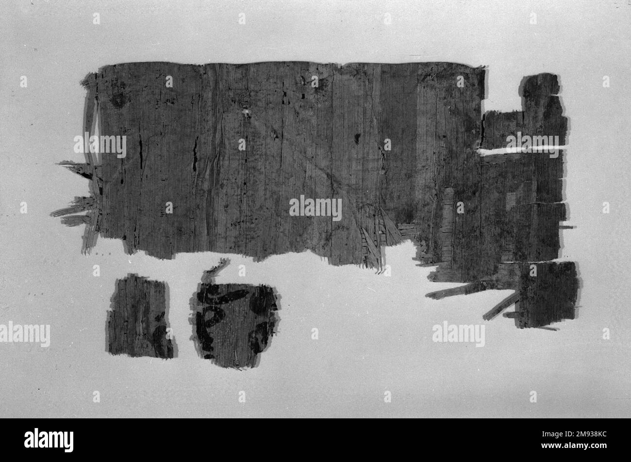 Papyrus Fragments Inscribed with Text Written in Pahlavi Papyrus ...