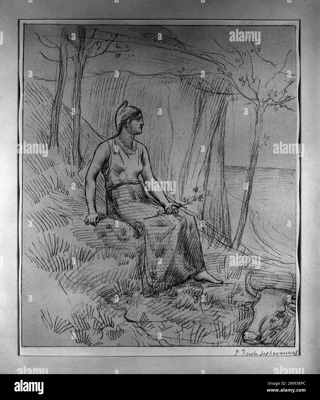 Normandy (La Normandie) Pierre Puvis de Chavannes (French, 1824-1898 ...