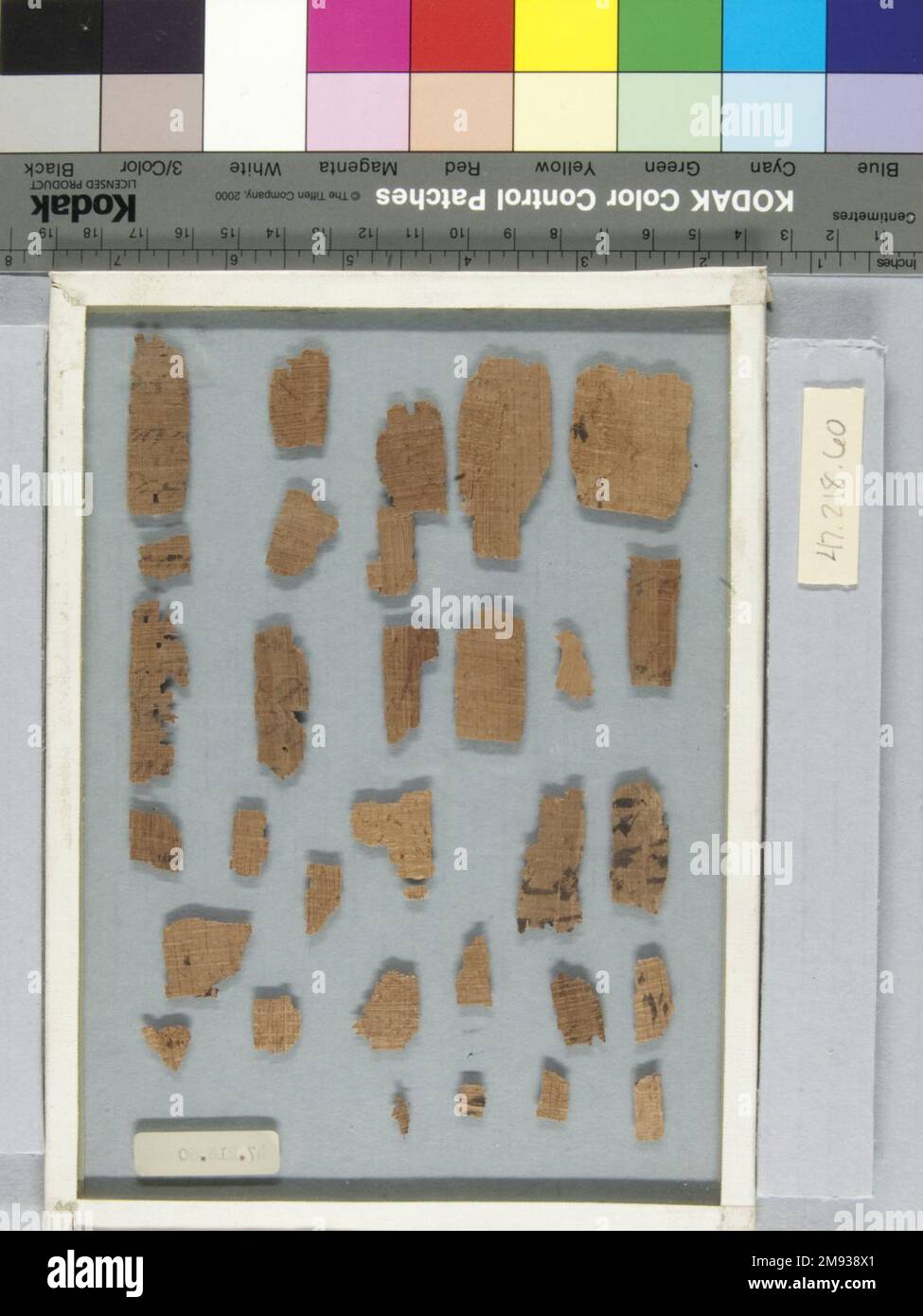 Papyrus Fragments Inscribed in Hieratic and Demotic Papyrus Fragments ...