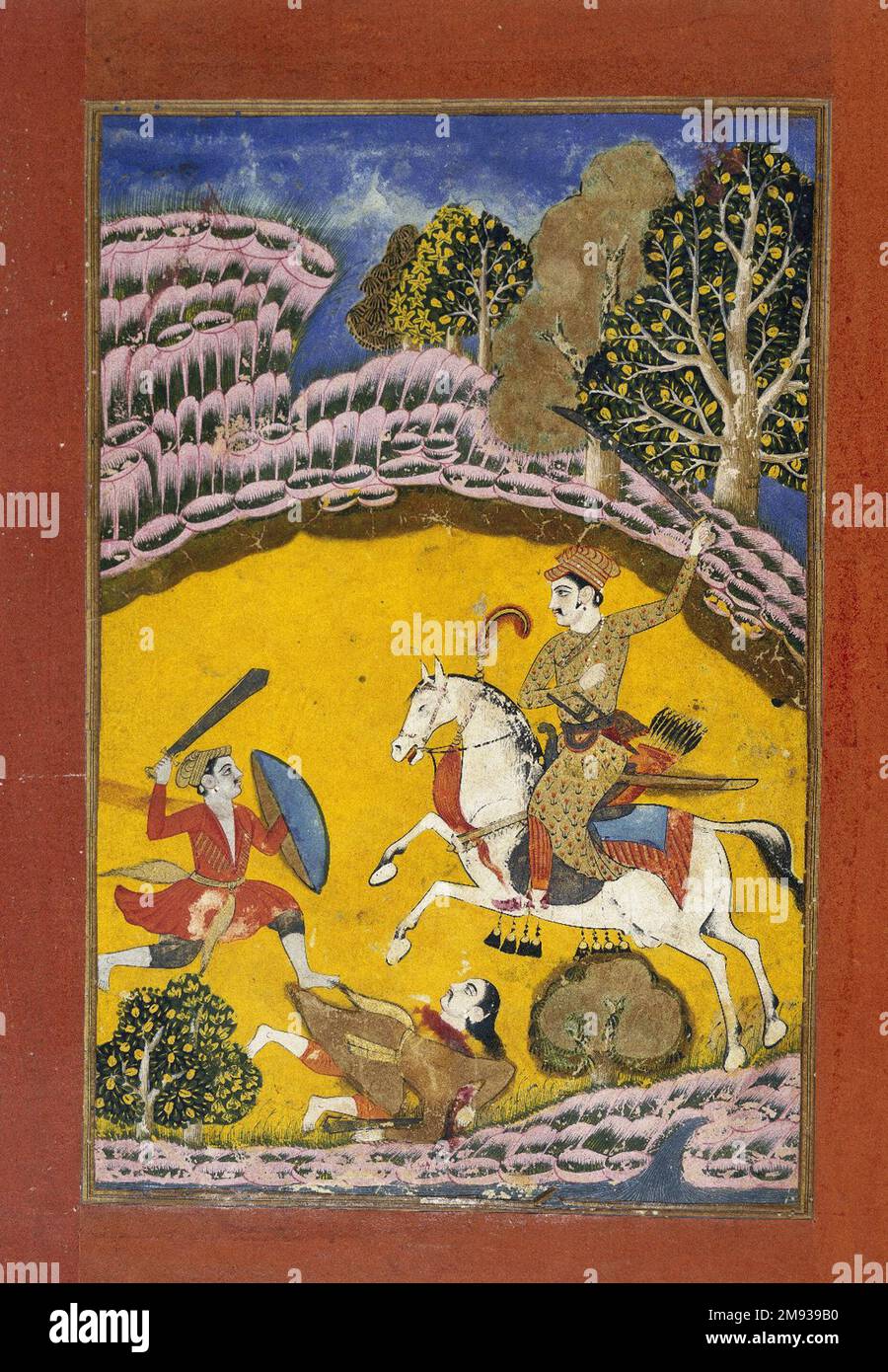 Indian classical music painting hi-res stock photography and images - Alamy