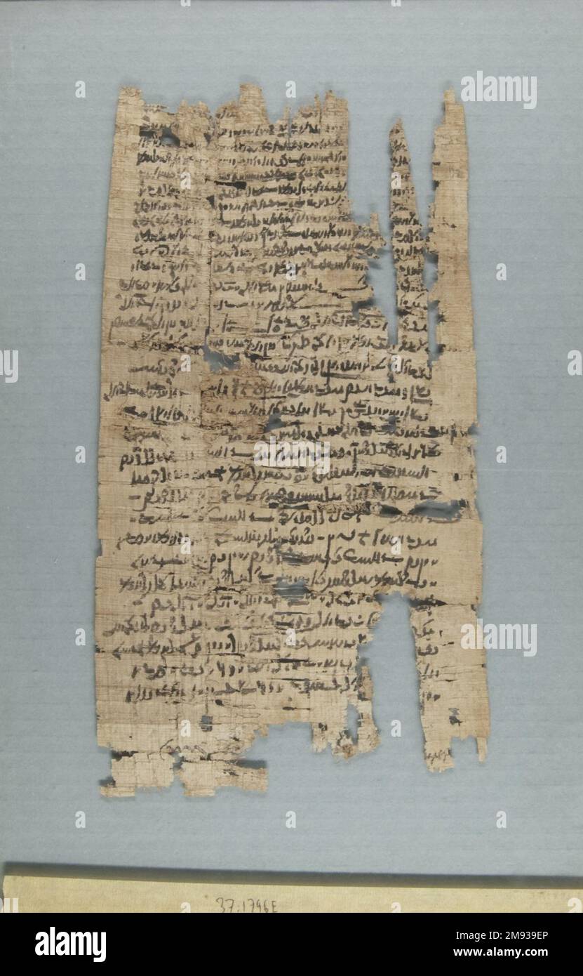 Papyrus Inscribed in Demotic and Greek Papyrus Inscribed in Demotic and ... Papyrus Inscribed in Demotic and Greek Papyrus Inscribed in Demotic and ...