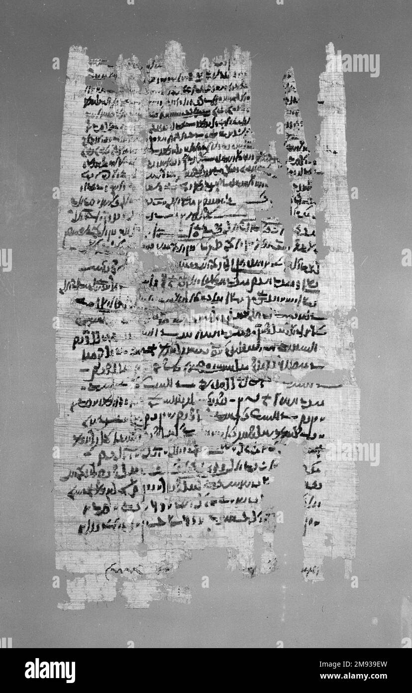 Papyrus Inscribed in Demotic and Greek Papyrus Inscribed in Demotic and ...