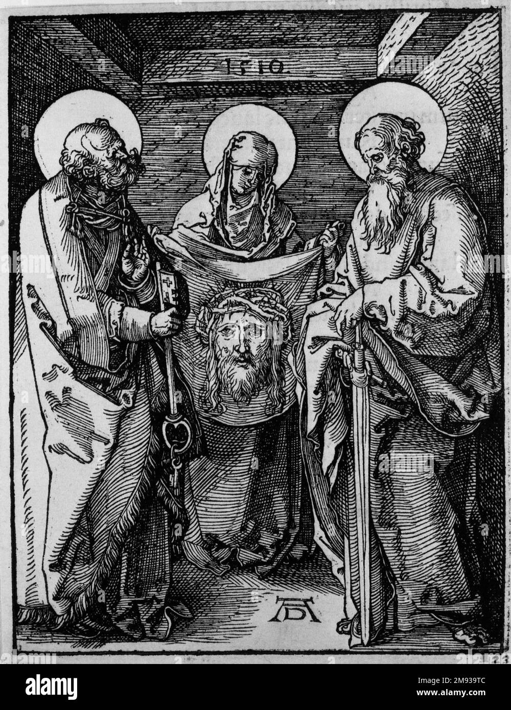 Saint Veronica Between Saints Peter and Paul Albrecht Dürer (German ...