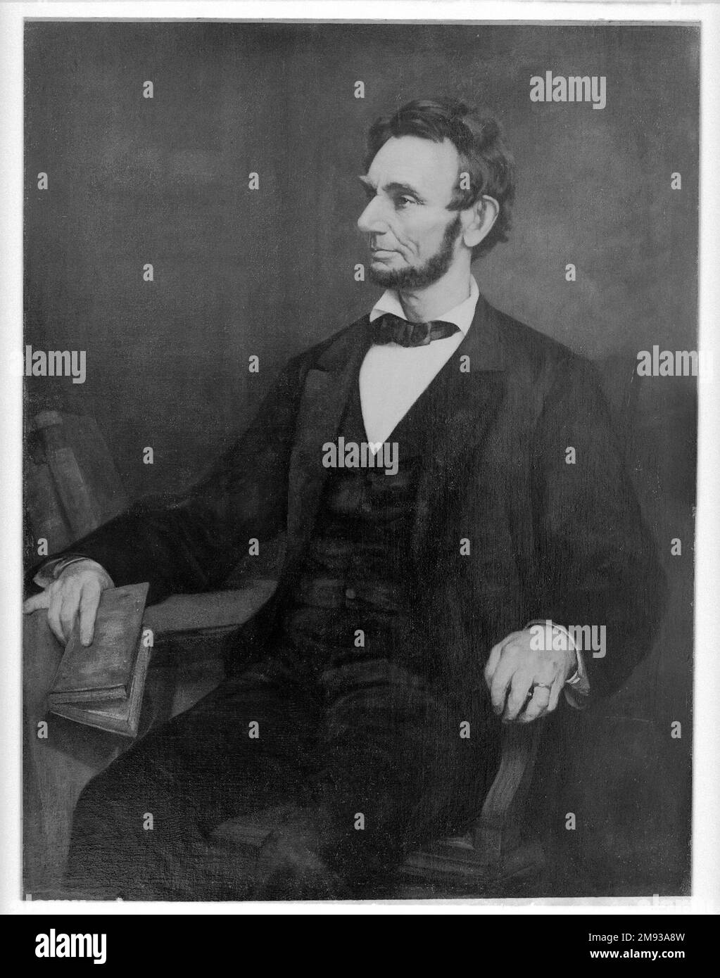 Abraham Lincoln American. Abraham Lincoln, after 1860-1890. Oil on ...