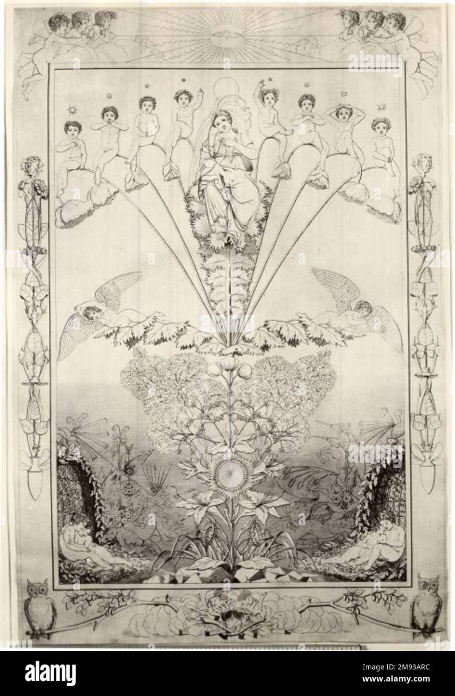 Night (Die Nacht) Philipp Otto Runge (German, 1777-1810). Night (Die ...