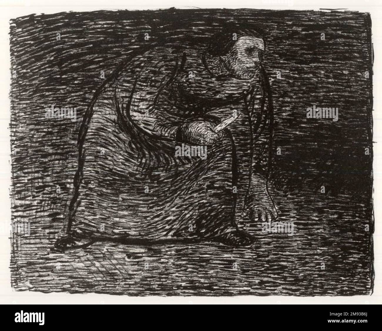Thinking of Murder (Auf Mord bedacht) Ernst Barlach (German, 1870-1938 ...