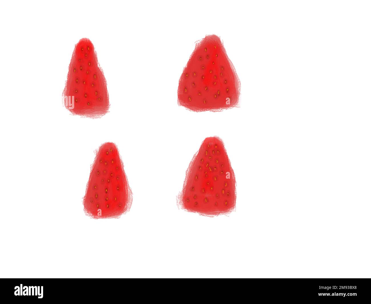 Strawberry cake clip art hi-res stock photography and images - Alamy