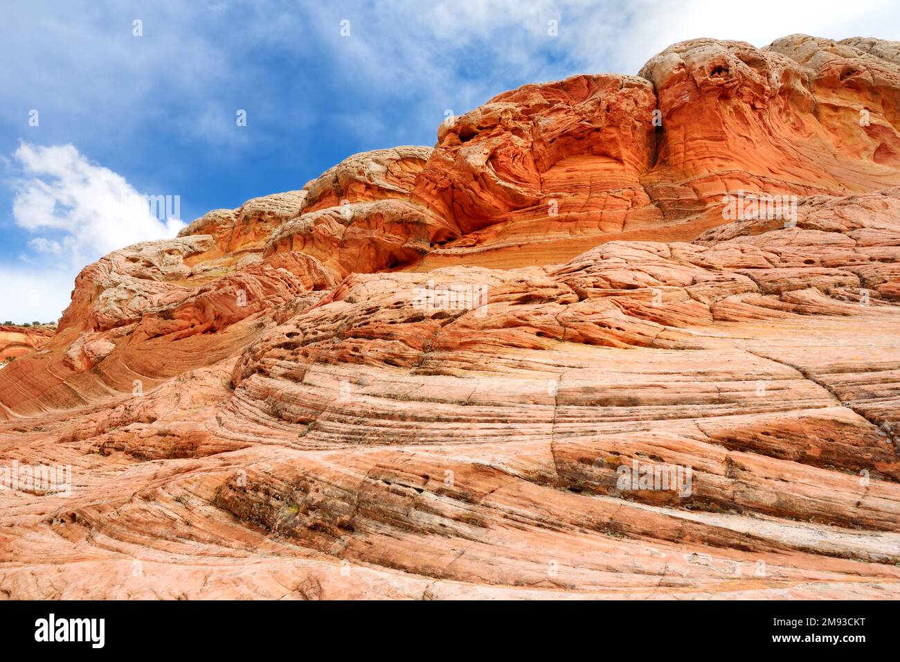 Mindblowing shapes and colors of moonlike sandstone formations in White ...