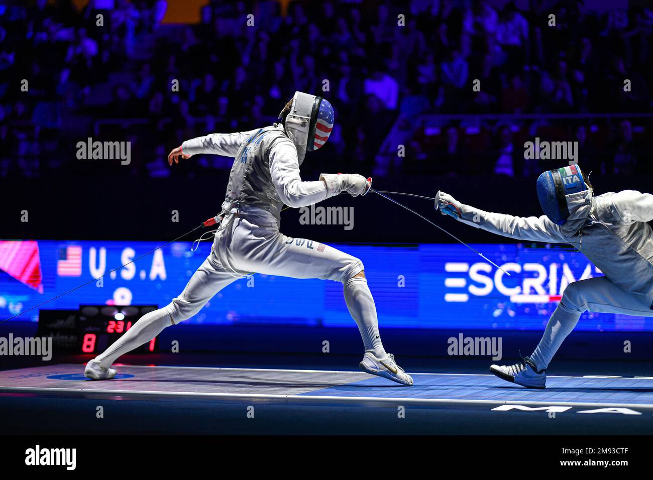 Paris, France. 15th Jan, 2023. ITKIN Nick (USA) during the Mazars ...