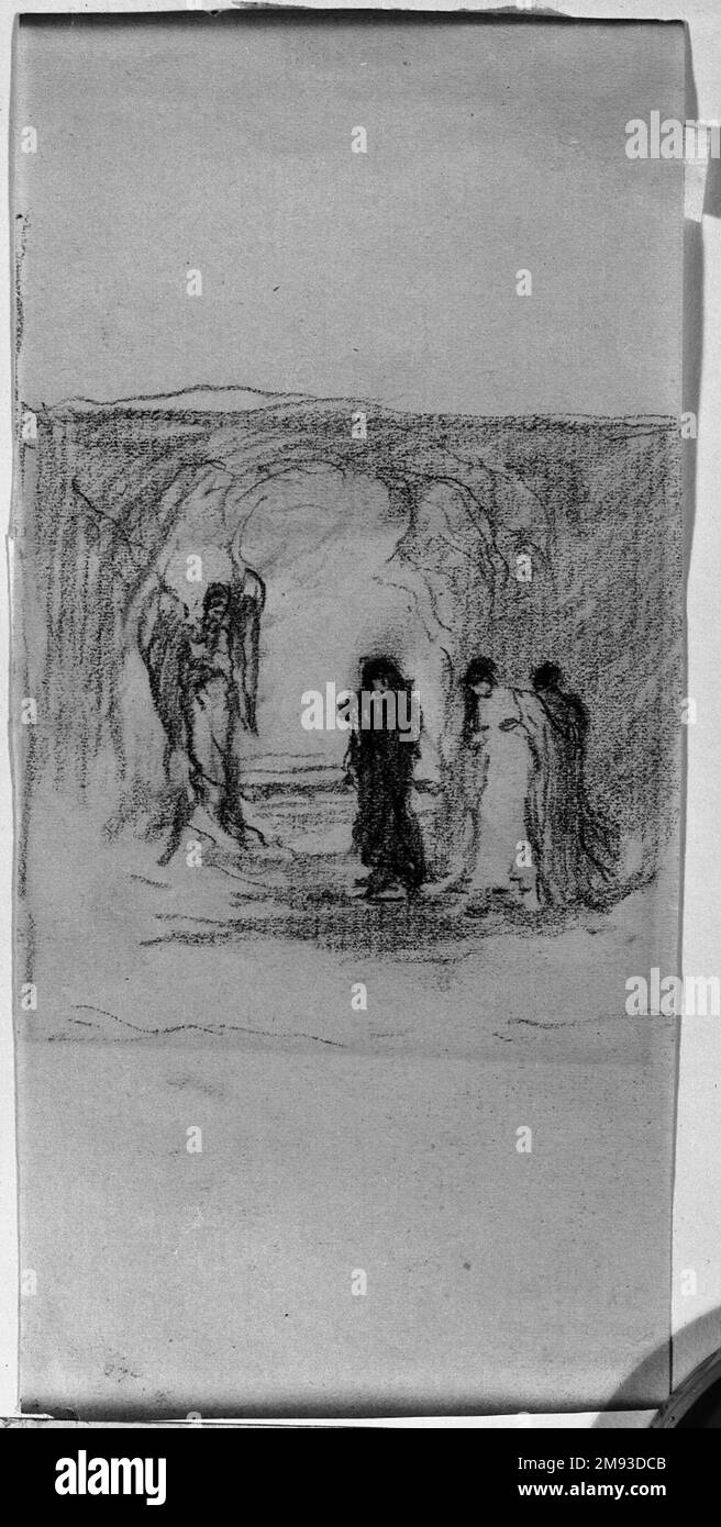 Study for the Mary's at the Tomb Robert Loftin Newman (American, 1827 ...