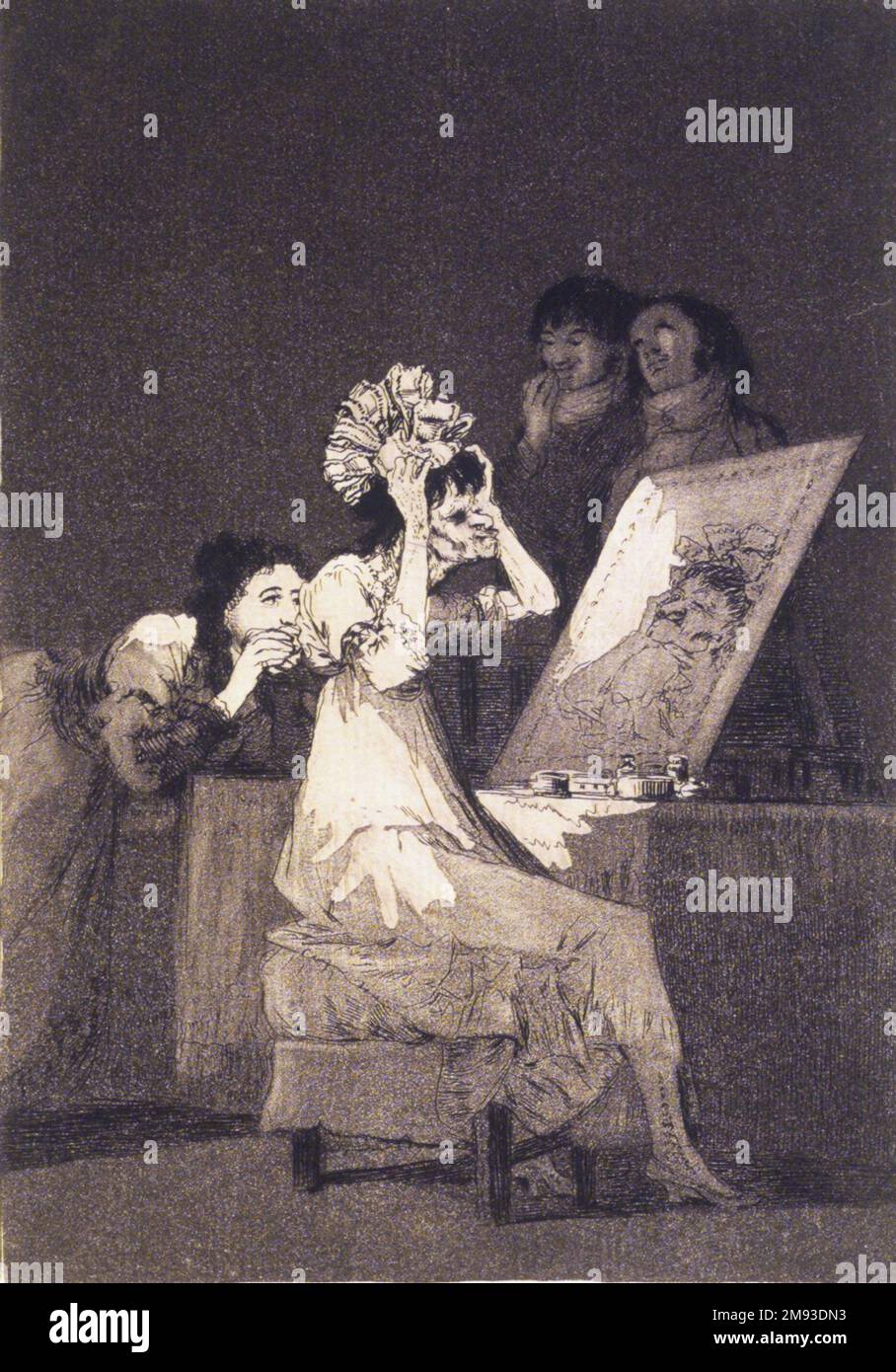 Until Death (Hasta la muerte) Francisco de Goya y Lucientes (Spanish ...