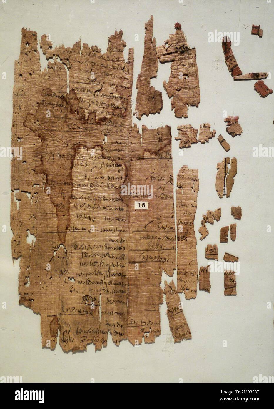 Papyrus Inscribed in Demotic Papyrus Inscribed in Demotic, 4th-3rd ...