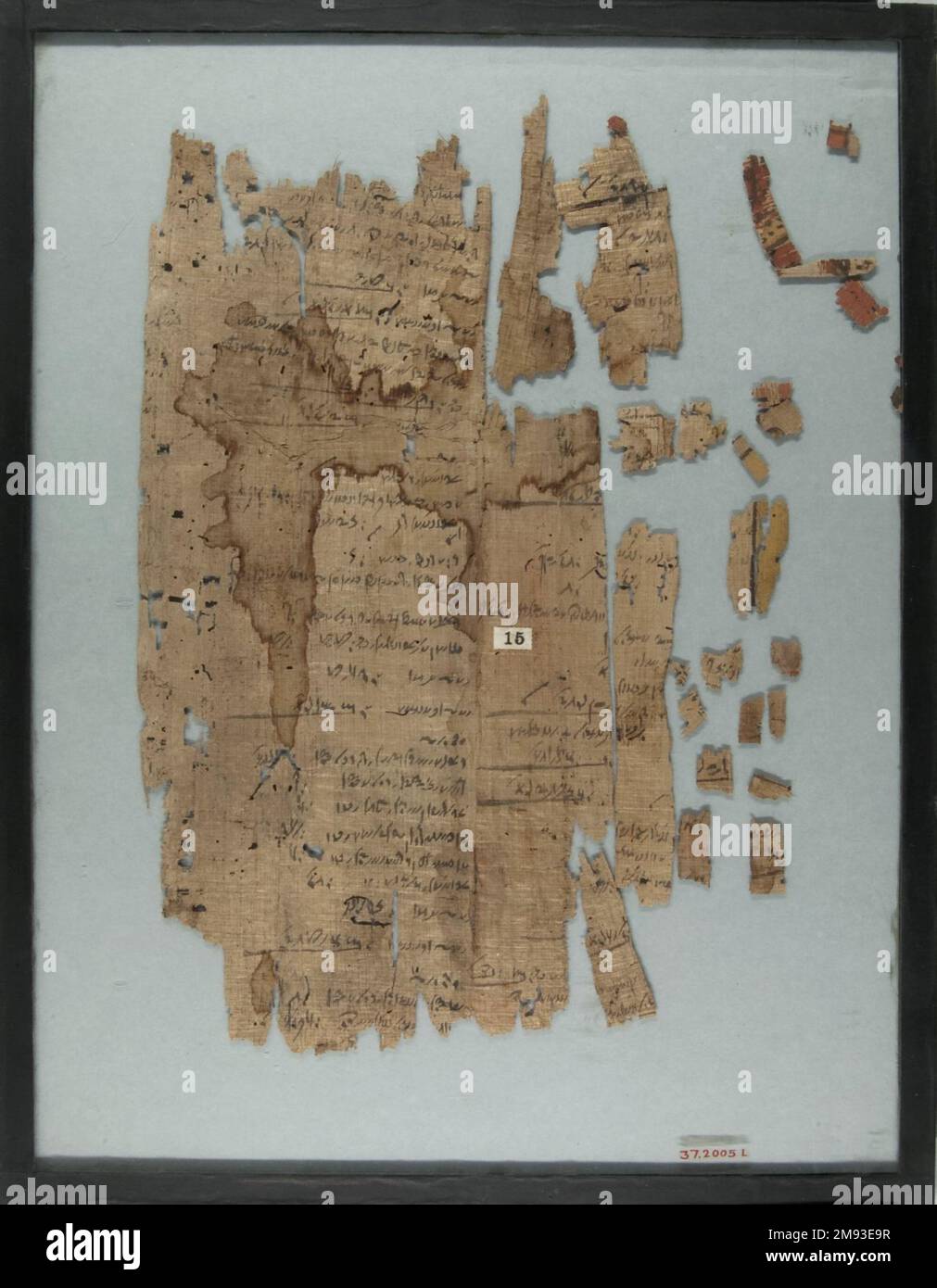 Papyrus Inscribed in Demotic Papyrus Inscribed in Demotic, 4th-3rd ...
